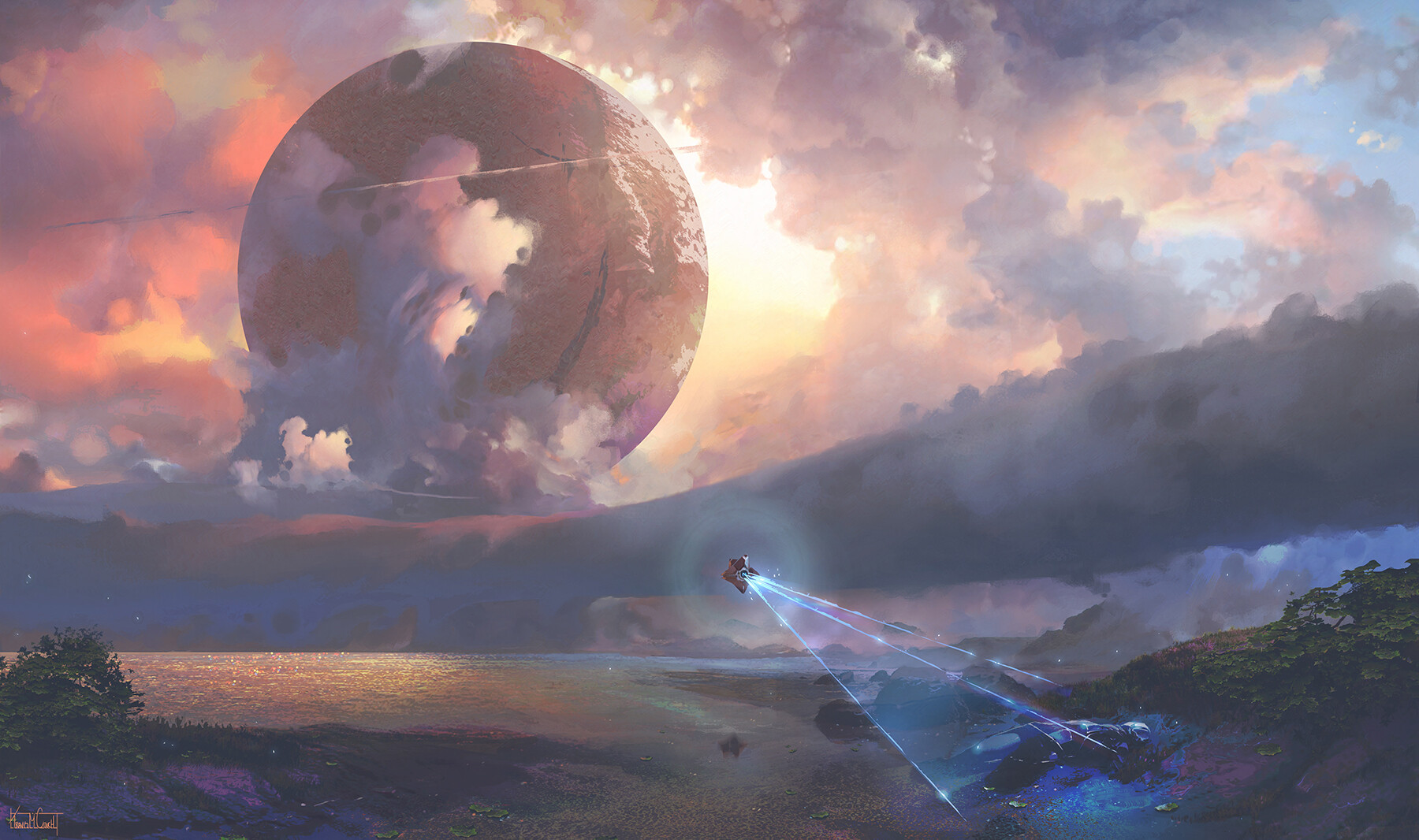 ArtStation - Destiny fan art- Where's My Guardian?