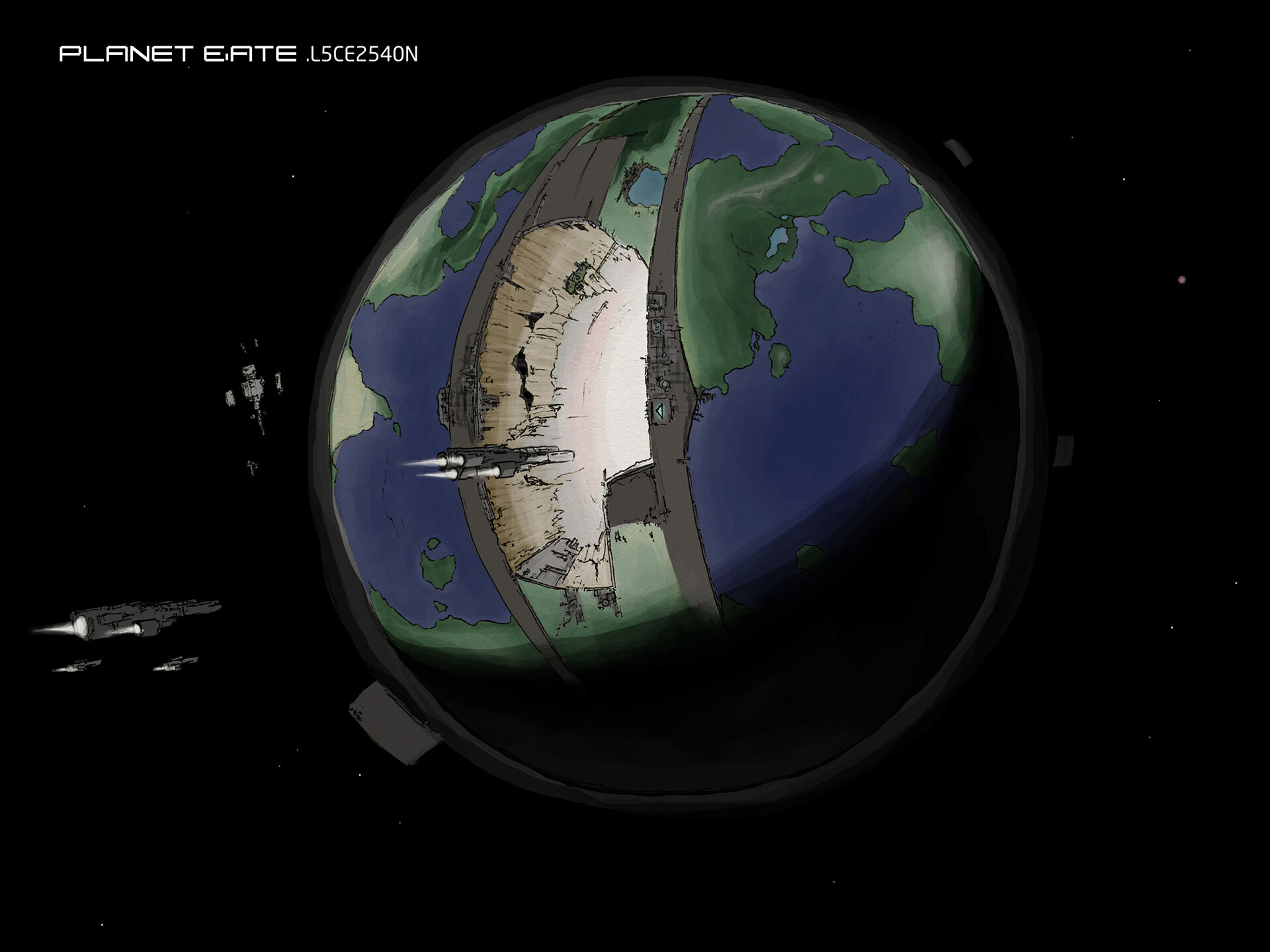 ArtStation - PlanetGate-concept