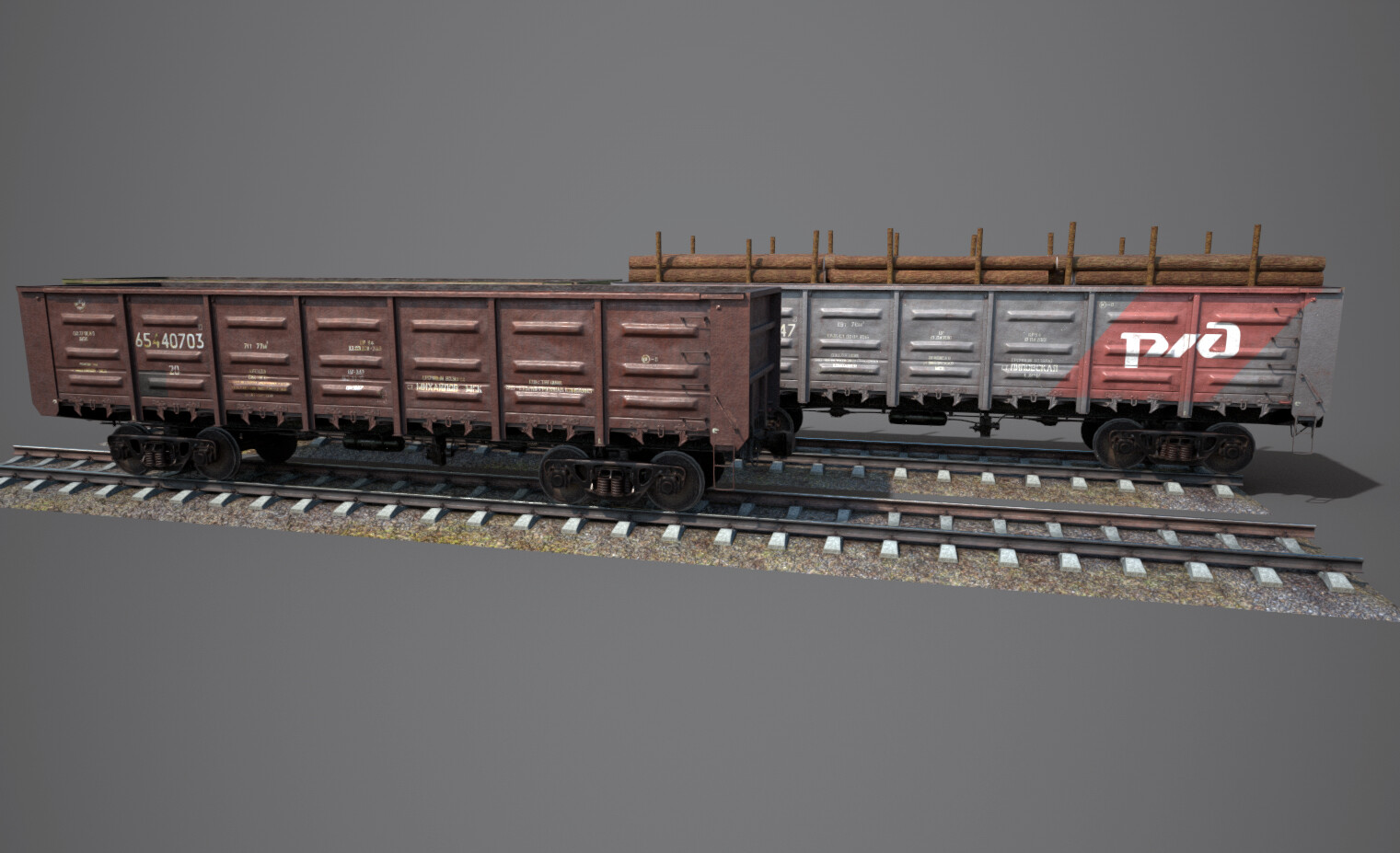 Anton Vorobiev - Vagon mod. 12-119 RZD, Russian Railway