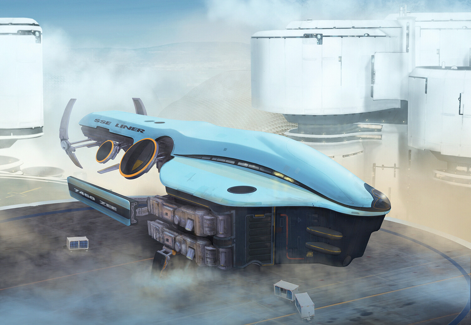 ArtStation - Space Liner