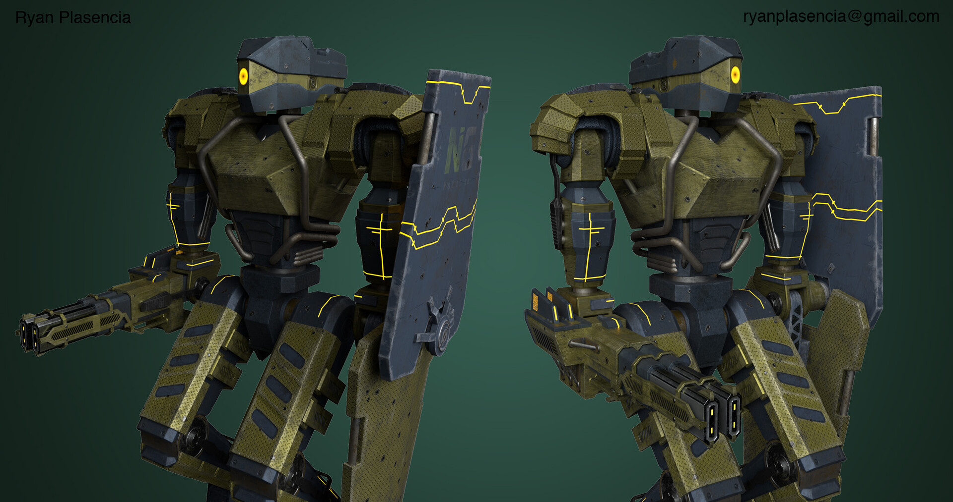 ArtStation - Robot Zer-0