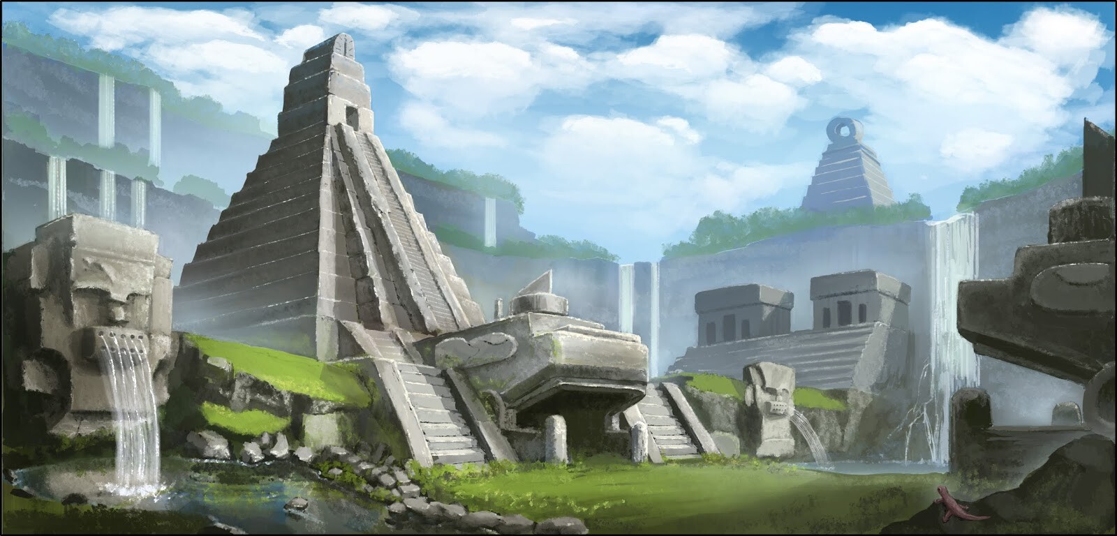 ArtStation - Aztec Exploration