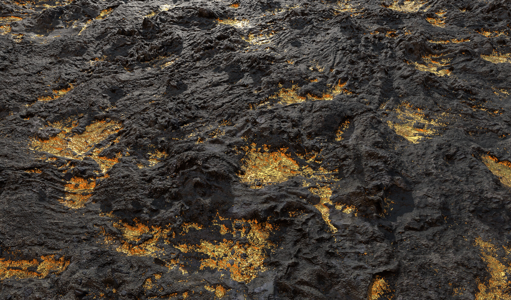 ArtStation - Gold Rock Texture