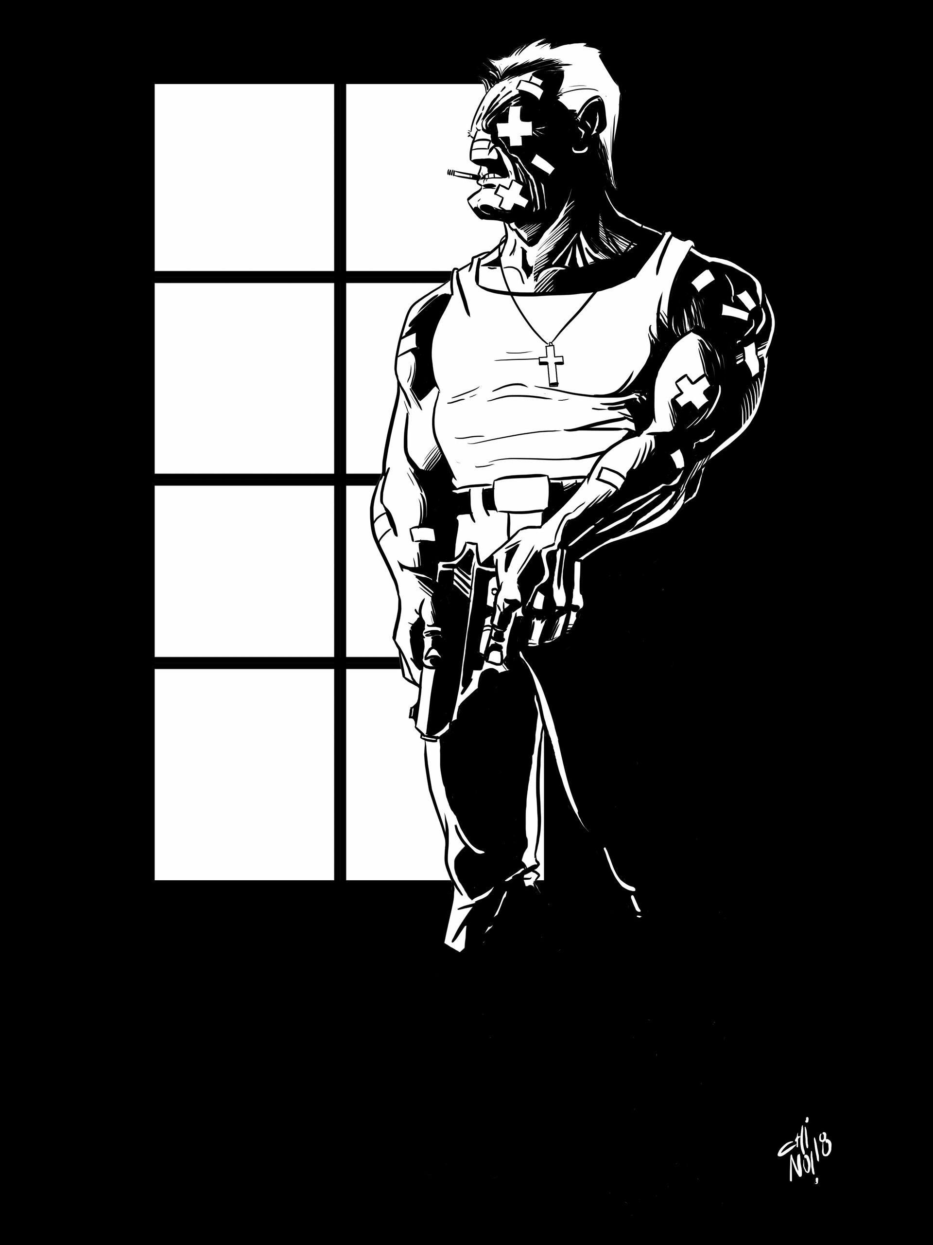 Sin City Marv Art