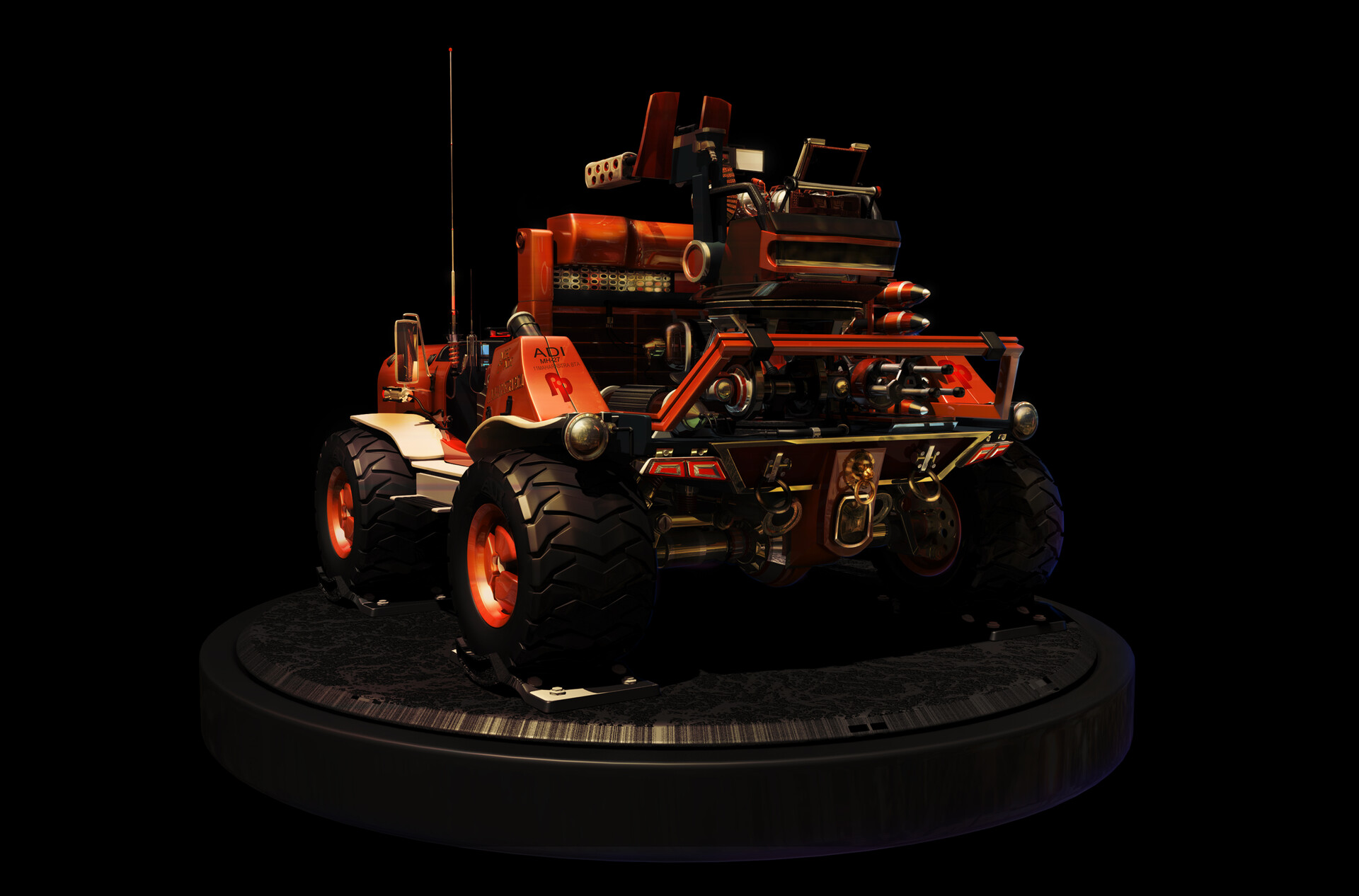 ArtStation - army gypsy