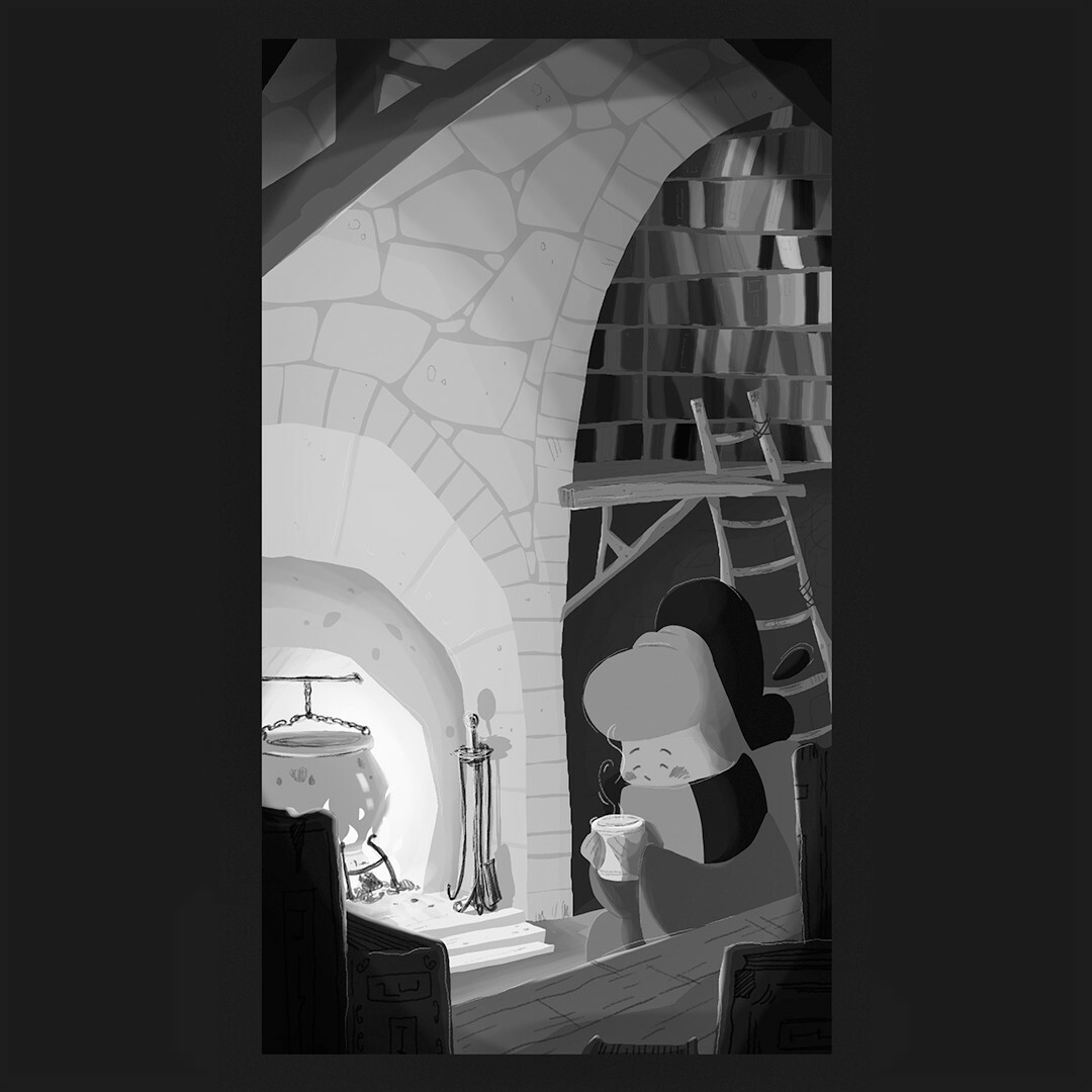 ArtStation - Cauldron and tea