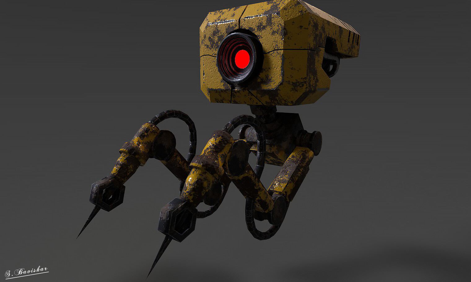 ArtStation - The Flying Bot