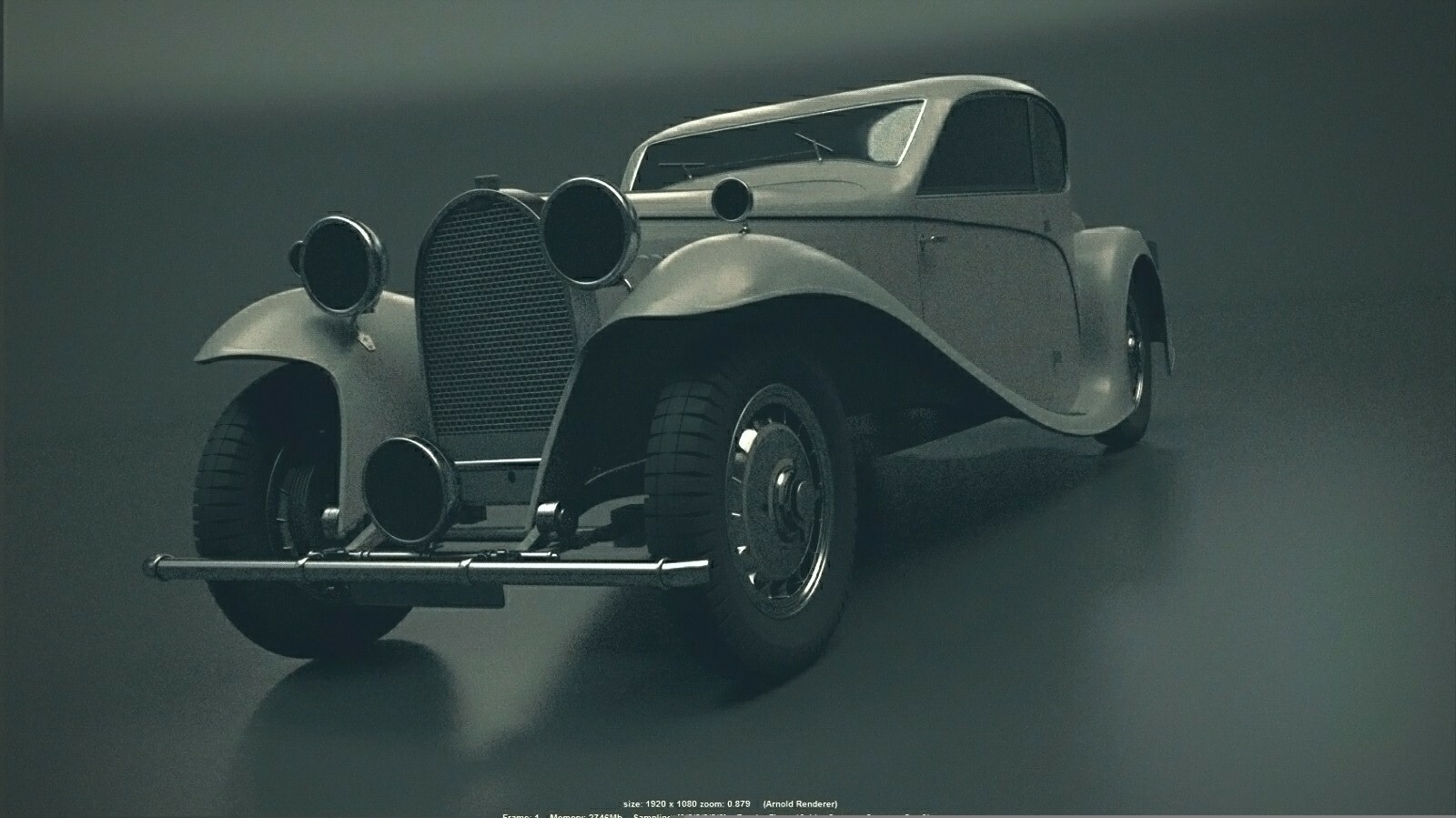 Karlijn Koning - Bugatti 50T Oldtimer car