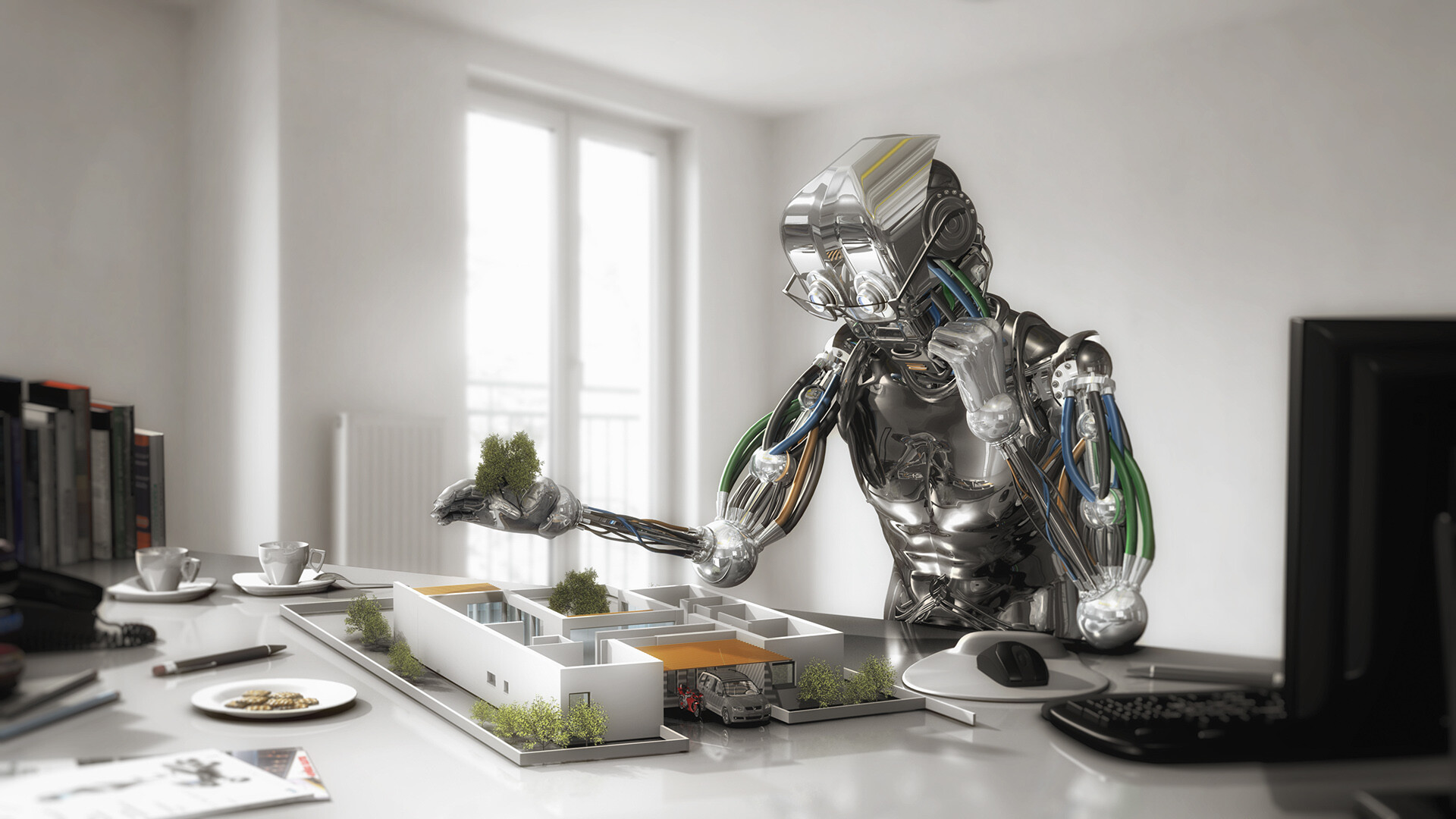 ArtStation - Building Robot