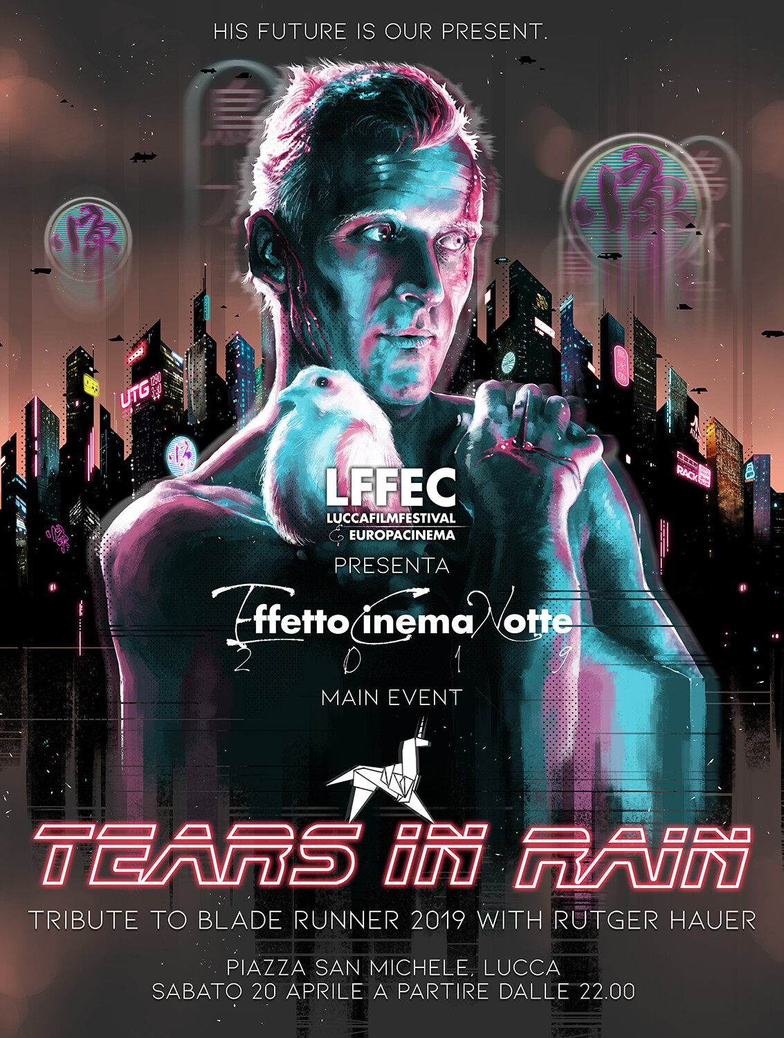 Rutger Hauer Blade Runner Tears In Rain