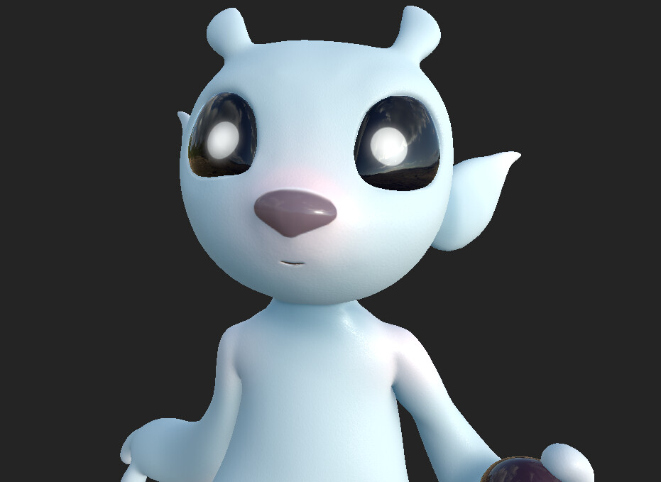 Cassie Hunter - Ori and the Blind Forest - Model + Illustration