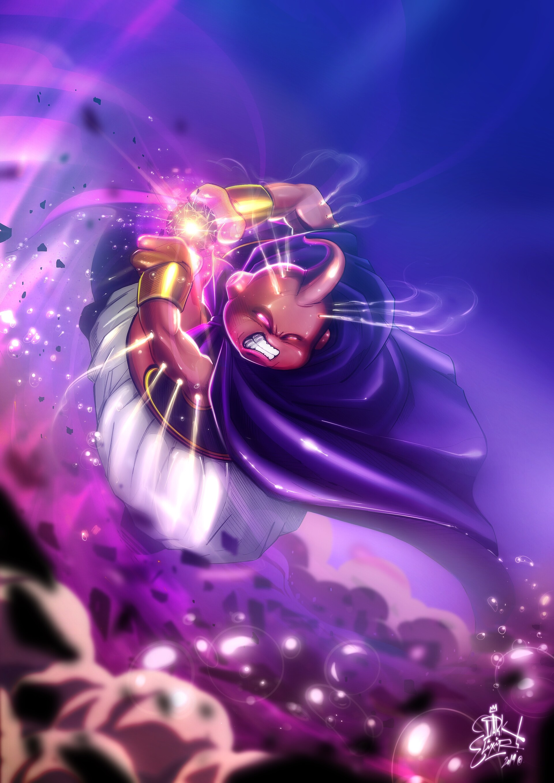 ArtStation - Fanart Boo DBZ