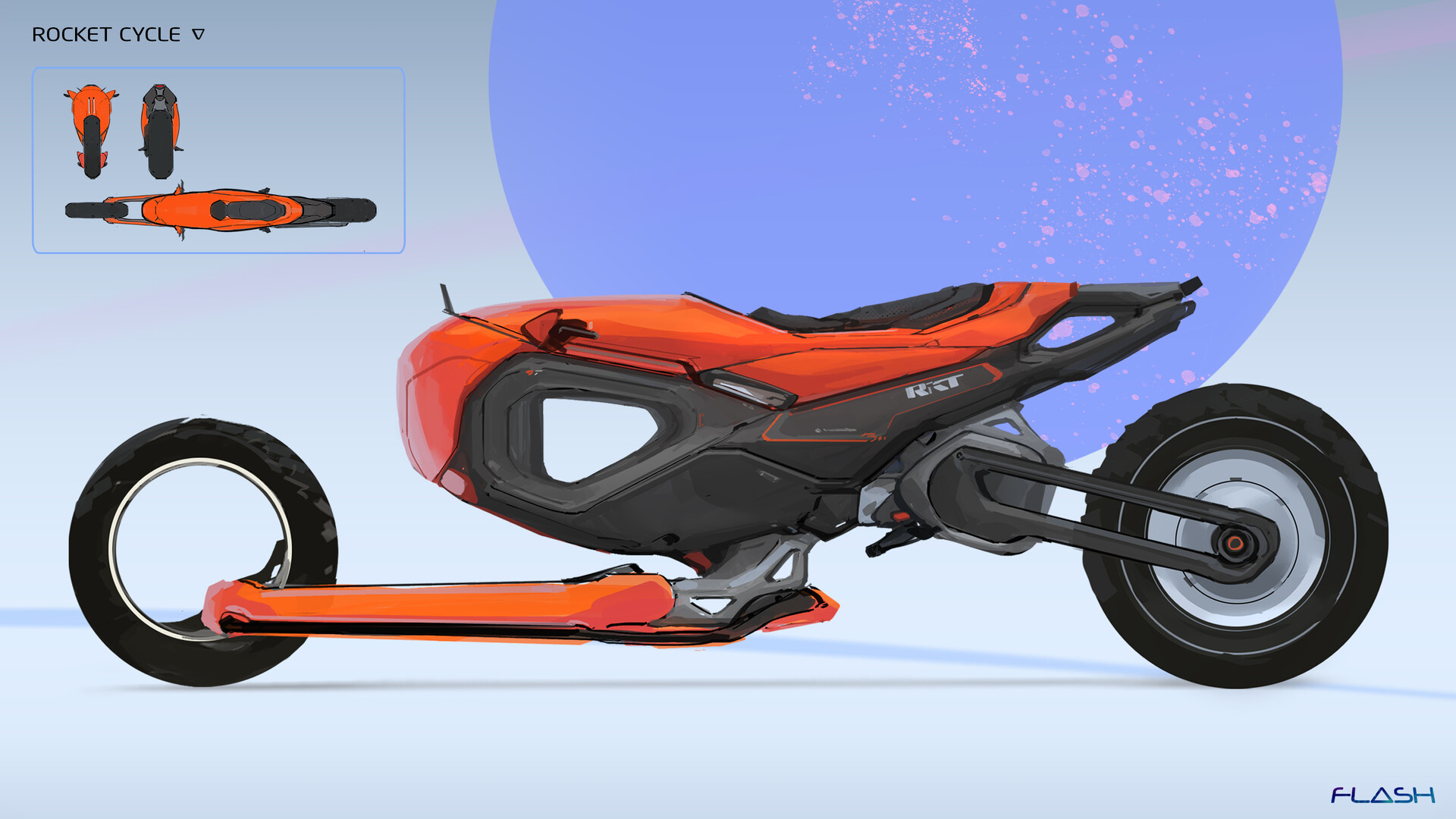 ArtStation - Rocket Cycle