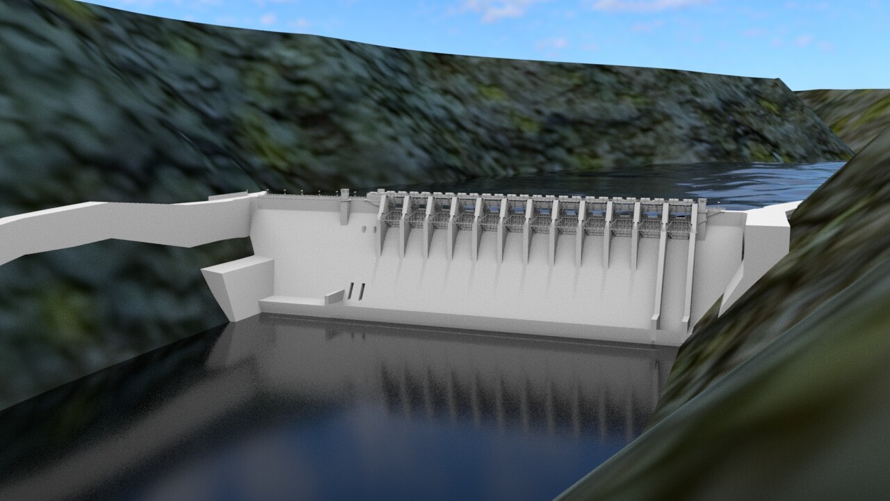 Praveen Krishna Damodara - Sri Sailam Dam and Multi Project 3D ...