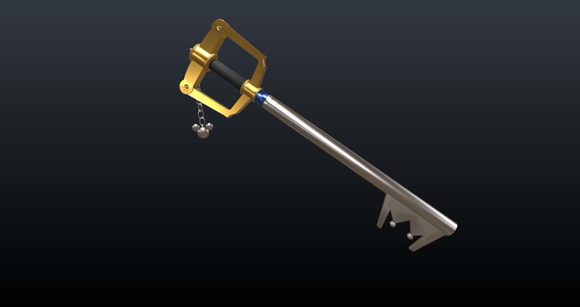 ArtStation - Kingdom Key from Kingdom Hearts