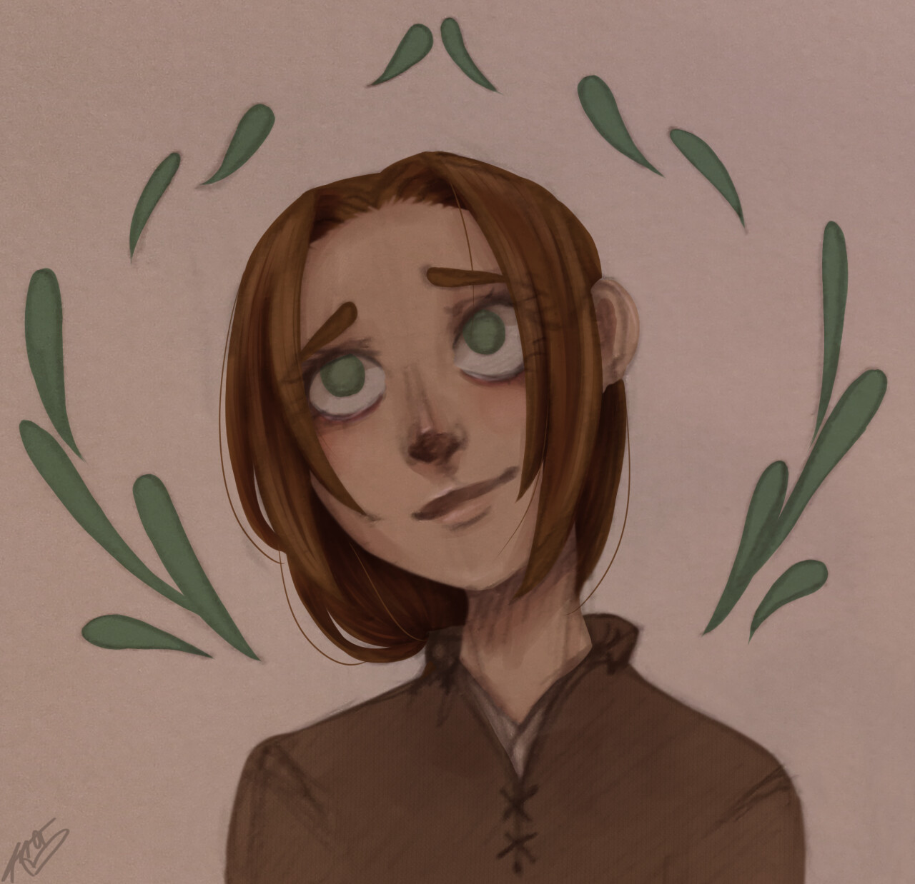 ArtStation - Character head shot