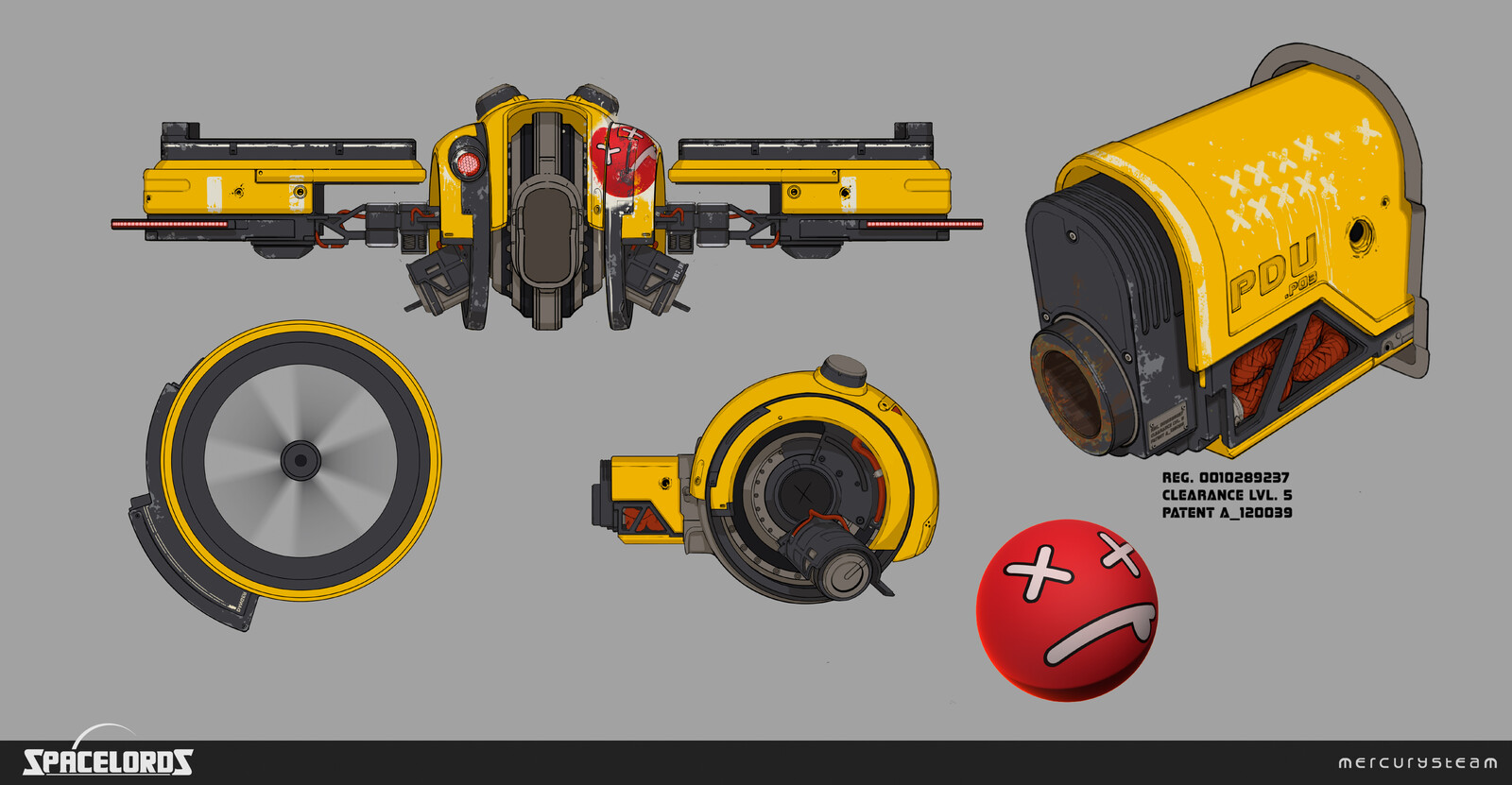 Daniel Picanço - Spacelords - Gun Concepts