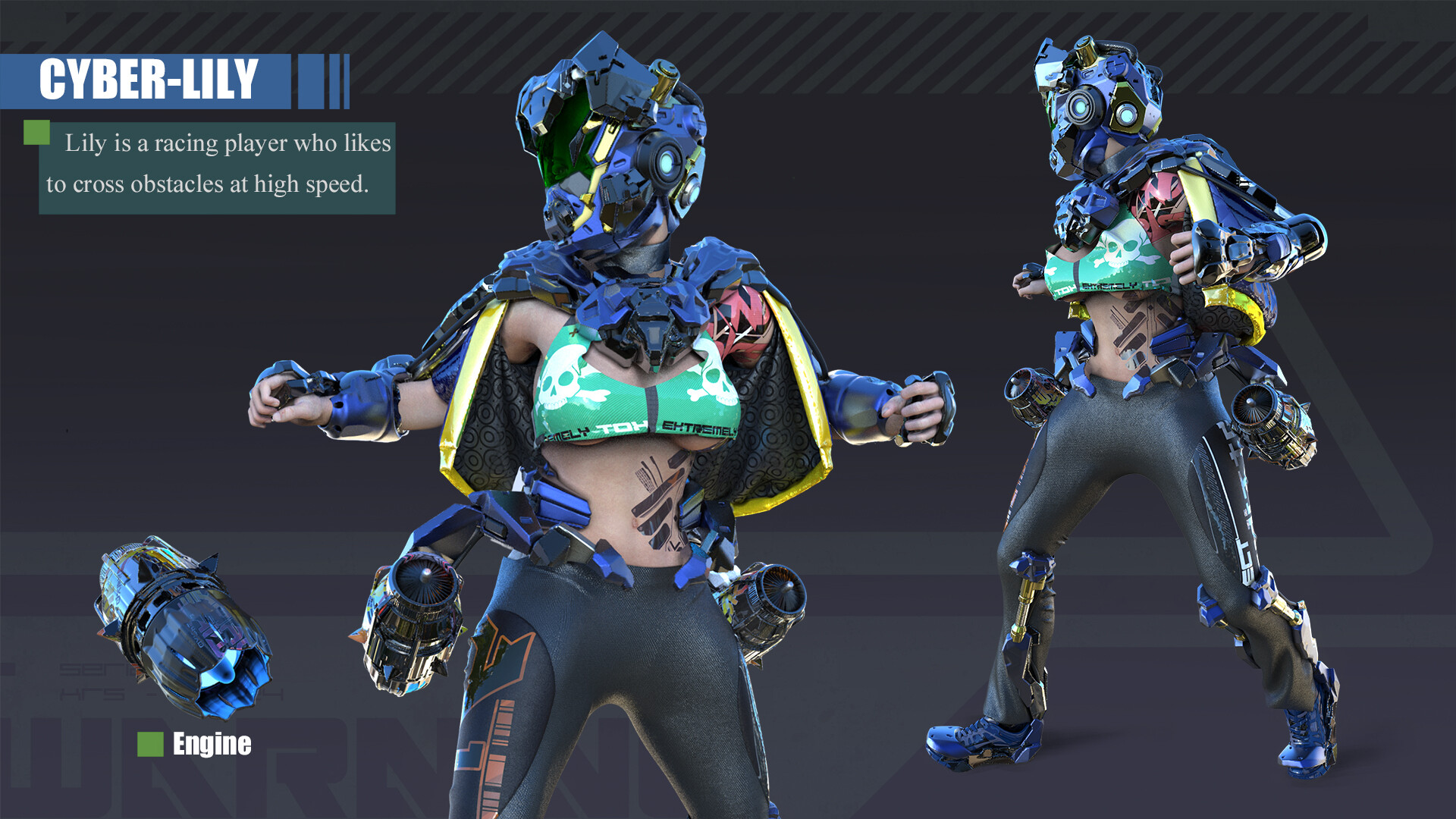 ArtStation - CYBER-Lily