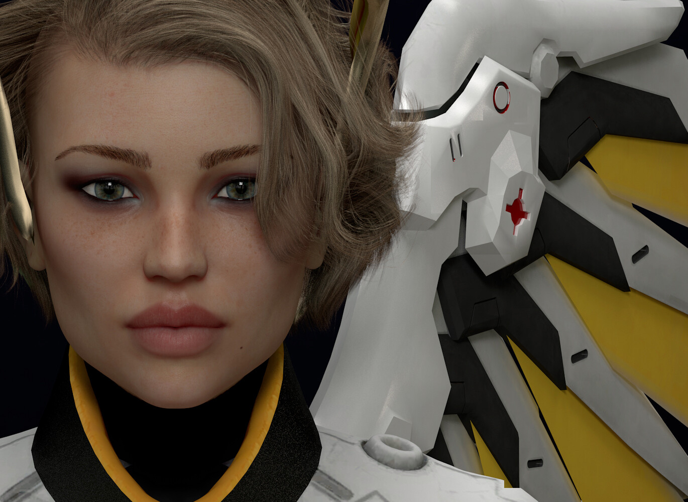 ArtStation - Mercy - WIP