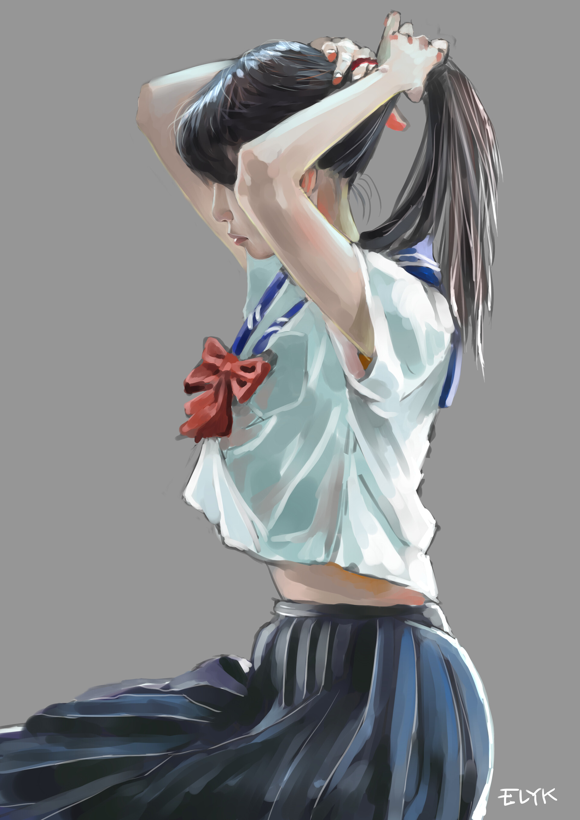 ArtStation - ponytail