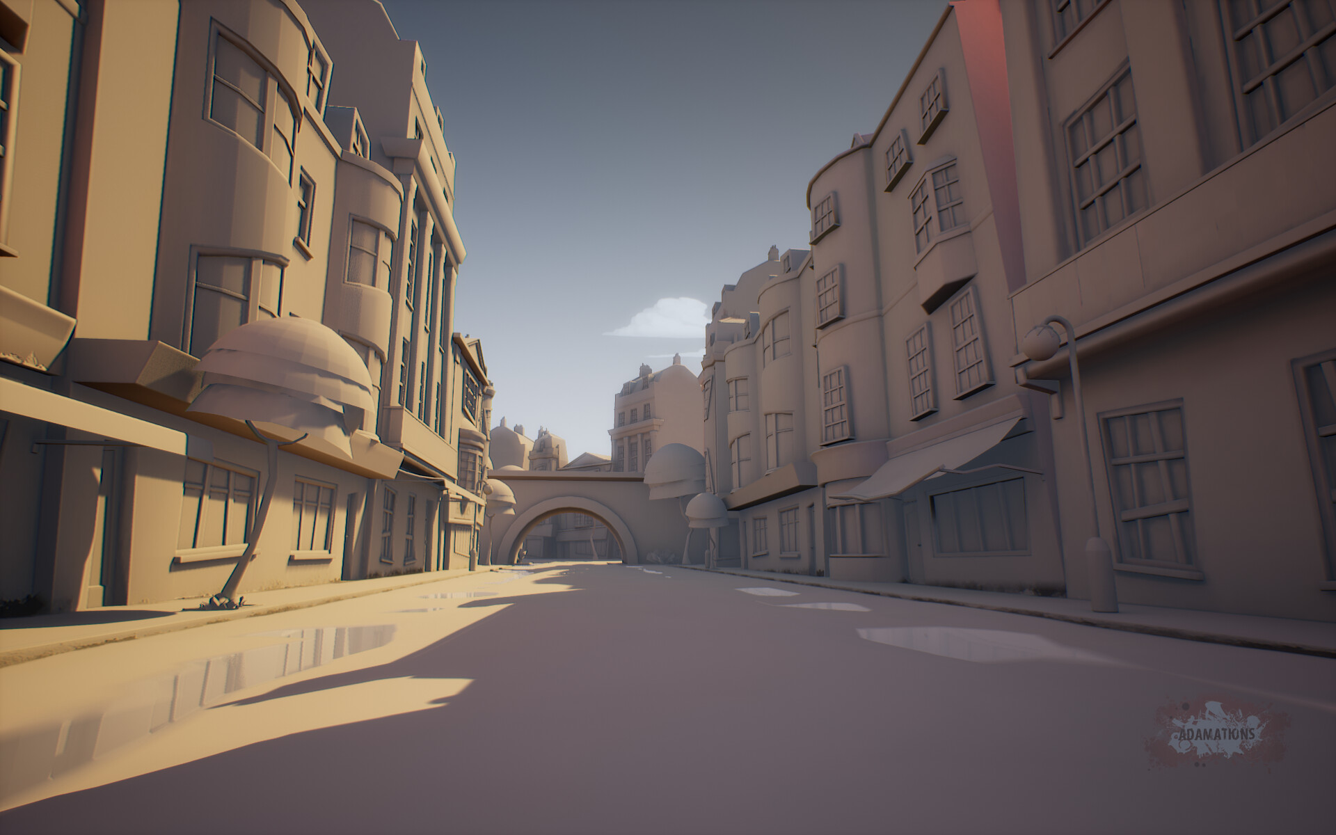 ArtStation - Stylised Street