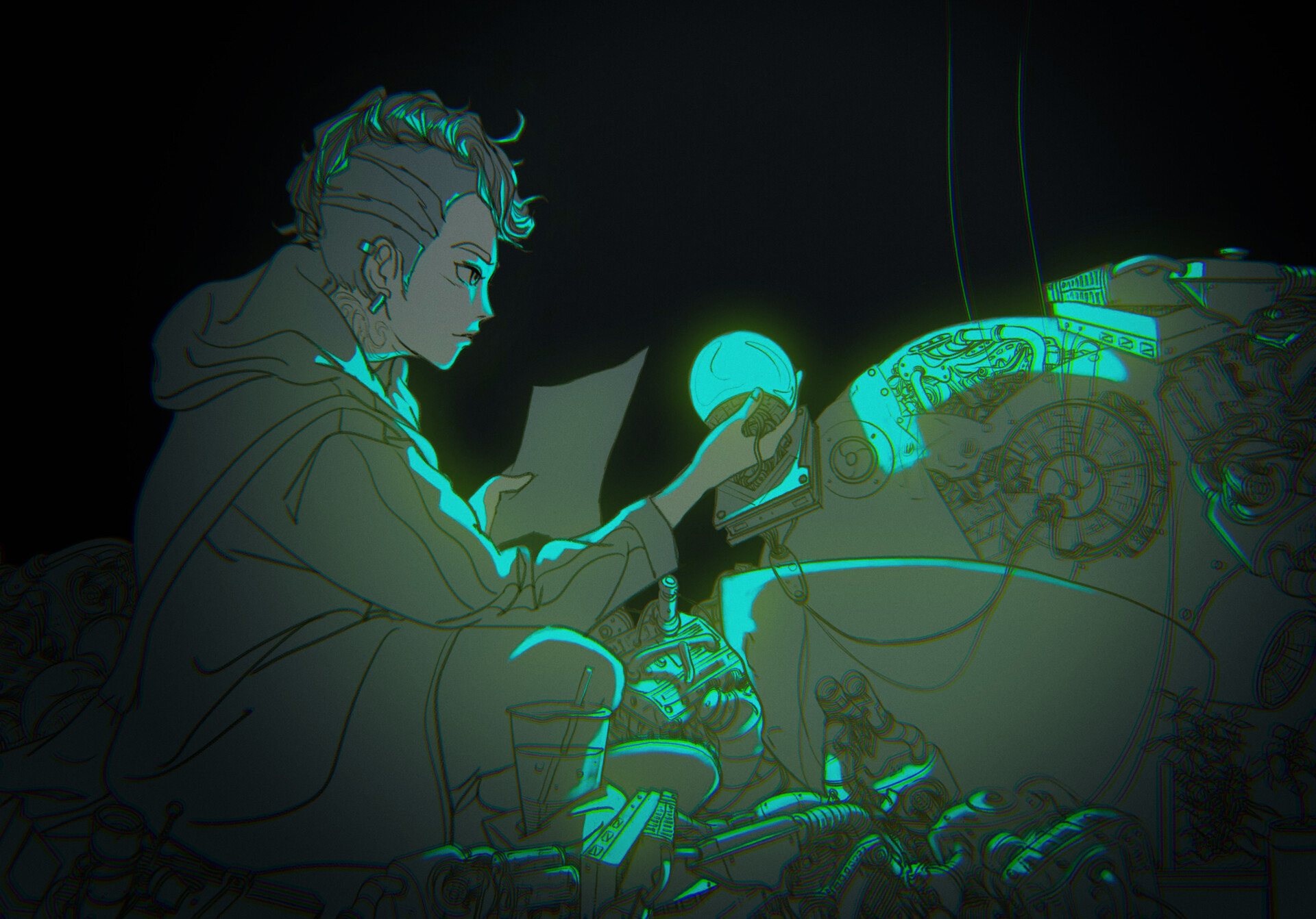 ArtStation - the mechanical eyes /NO.3