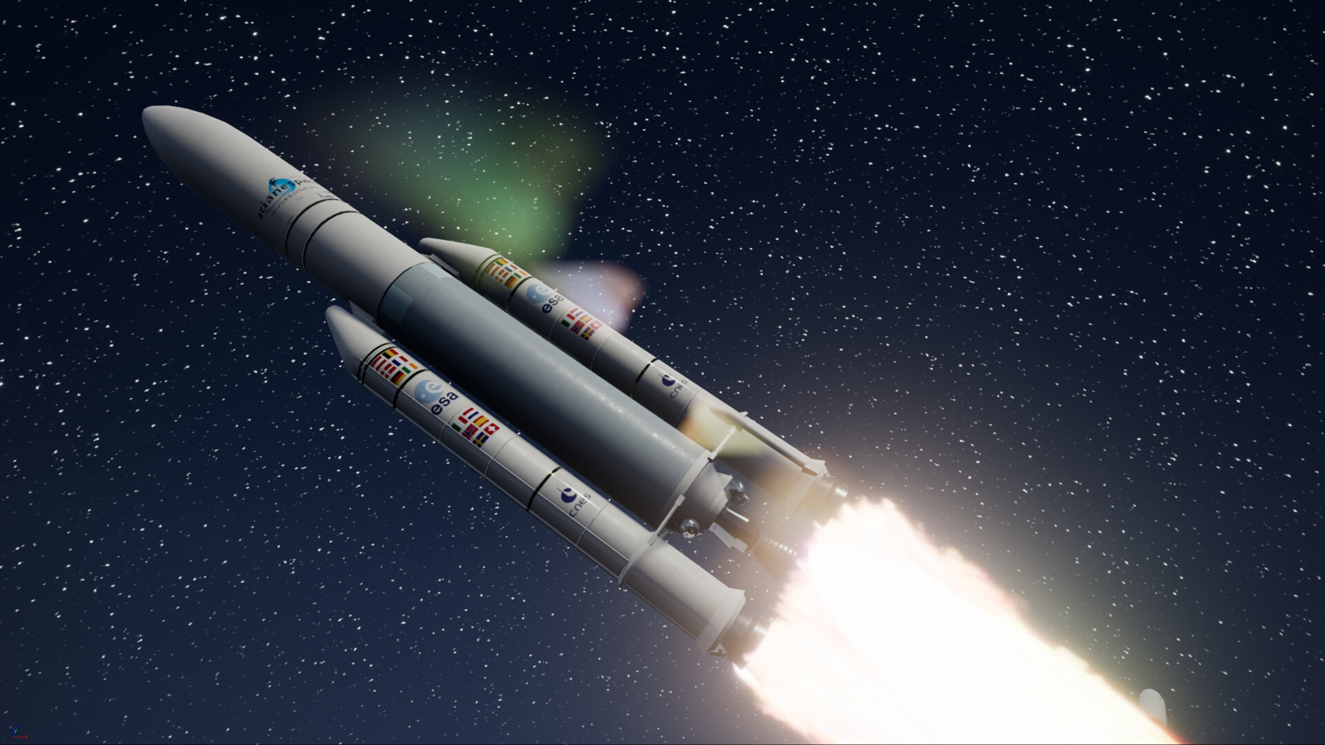 ArtStation - Ariane5 rocket