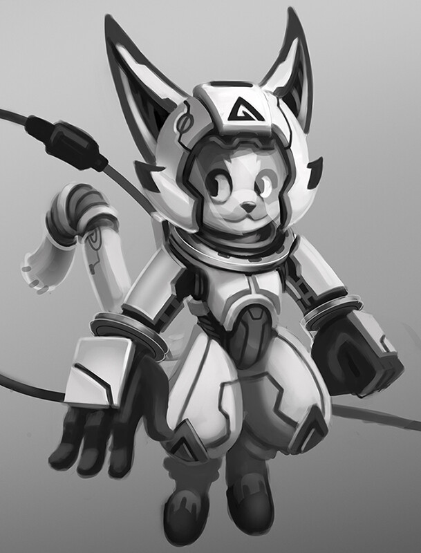 ArtStation - Catstronaut