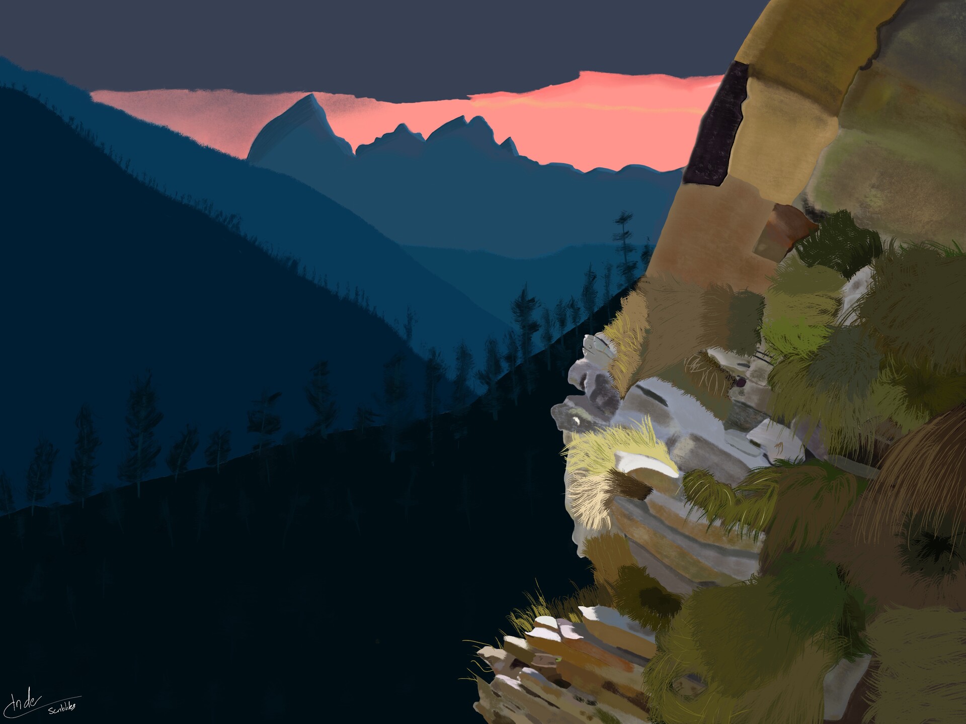 ArtStation - Mountainside