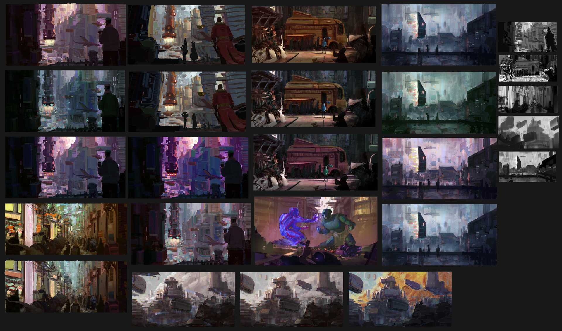 ArtStation - Wizard Cop Sketches