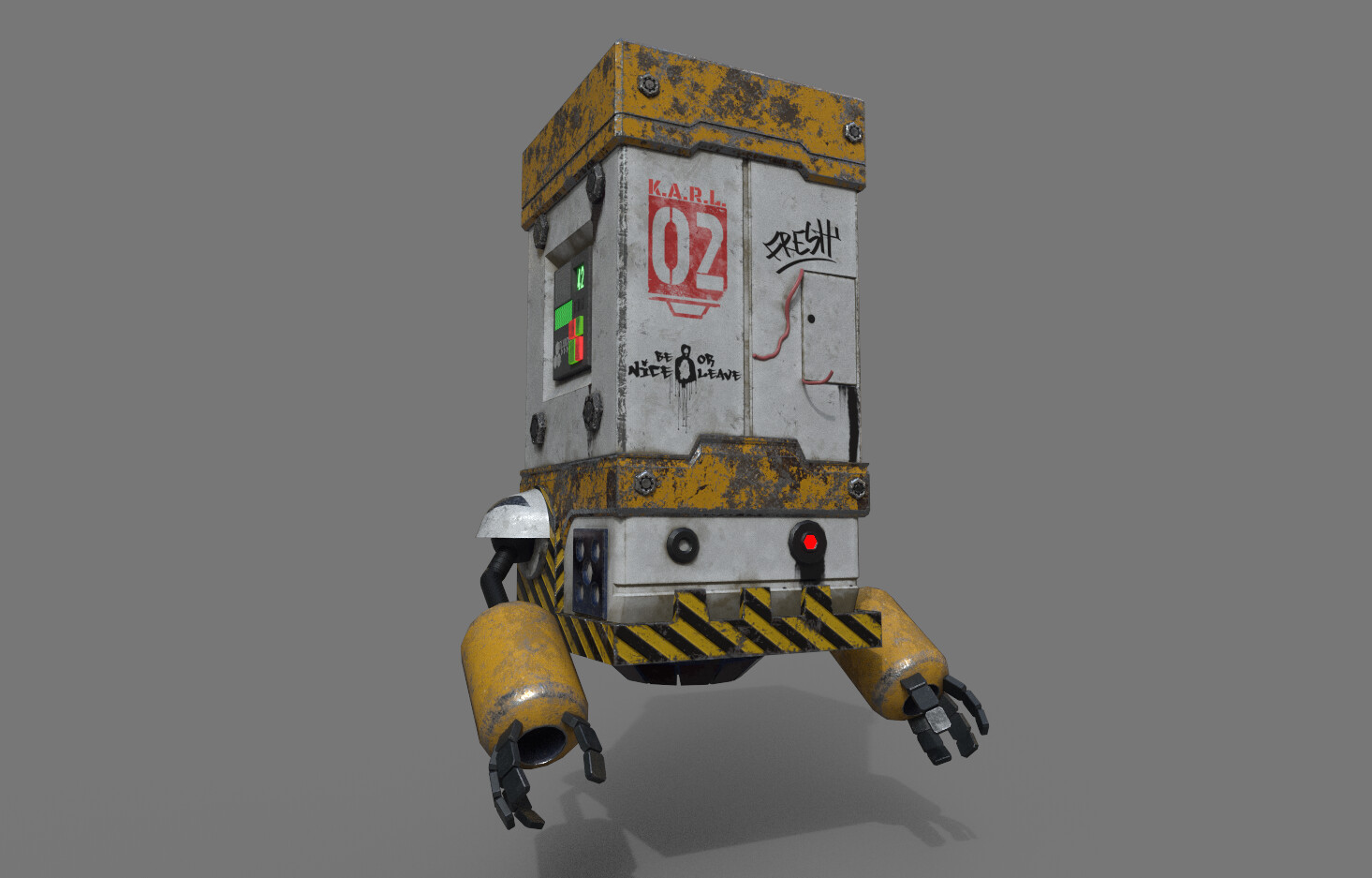 ArtStation - K.A.R.L. The Construction Bot