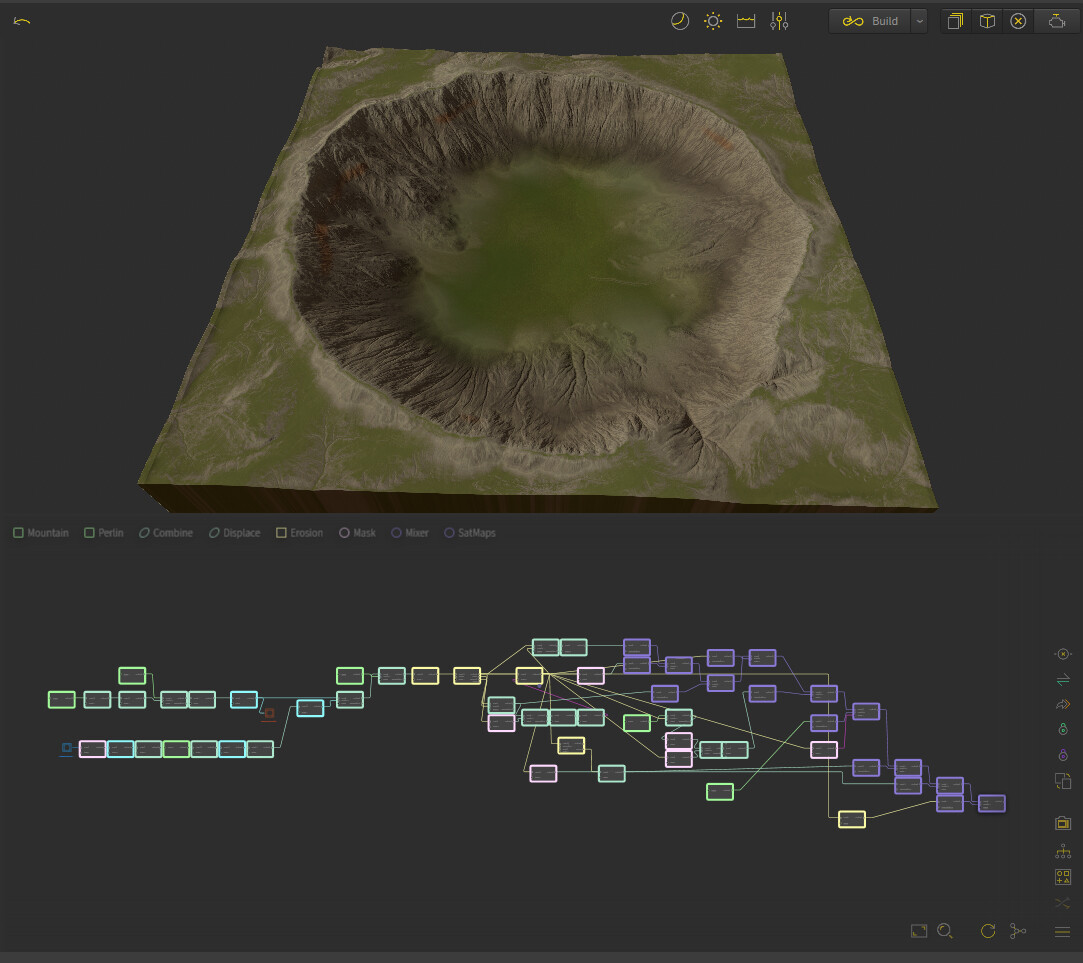 Adam Garland - More Gaea terrains