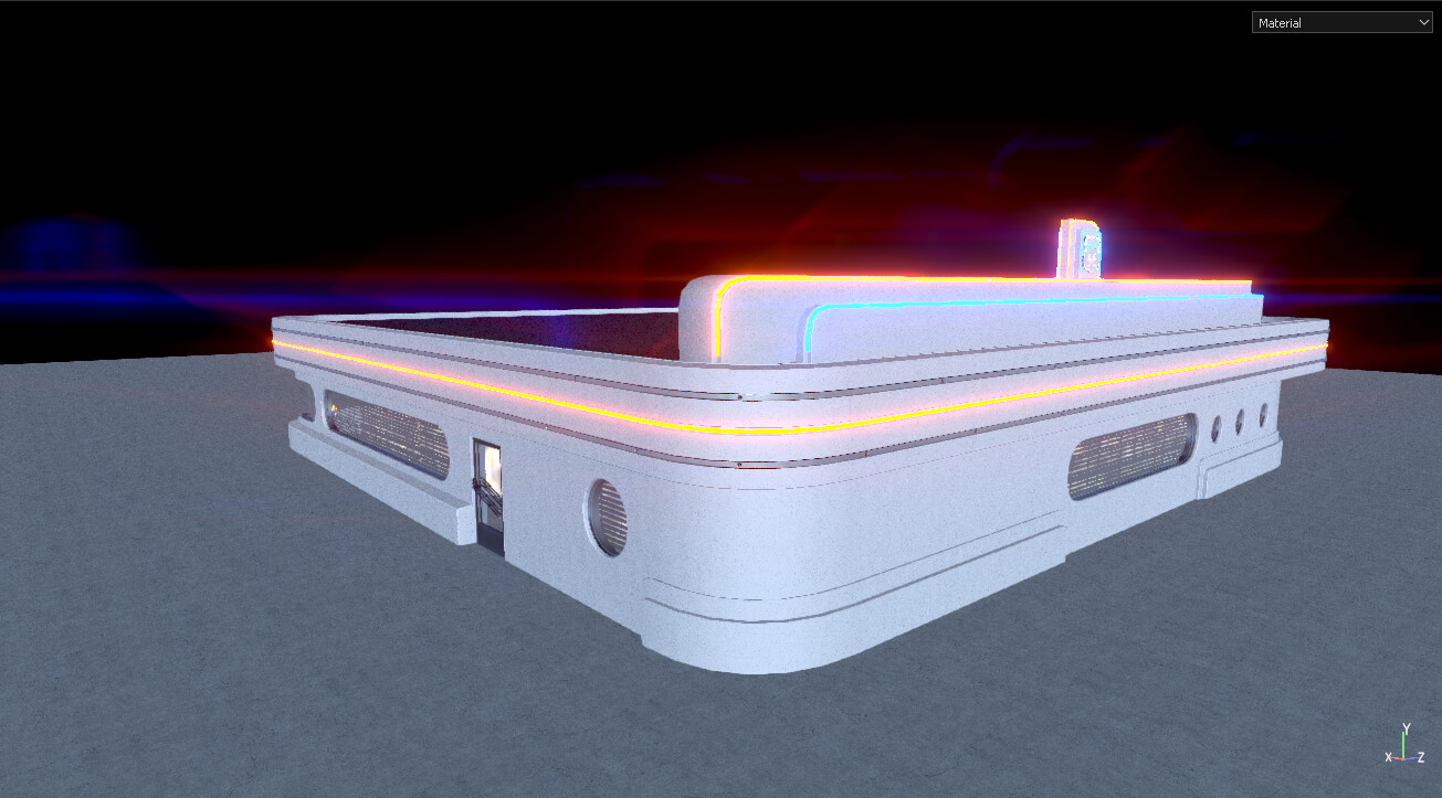 Bobby Singer - 1950s Diner Streamline moderne style