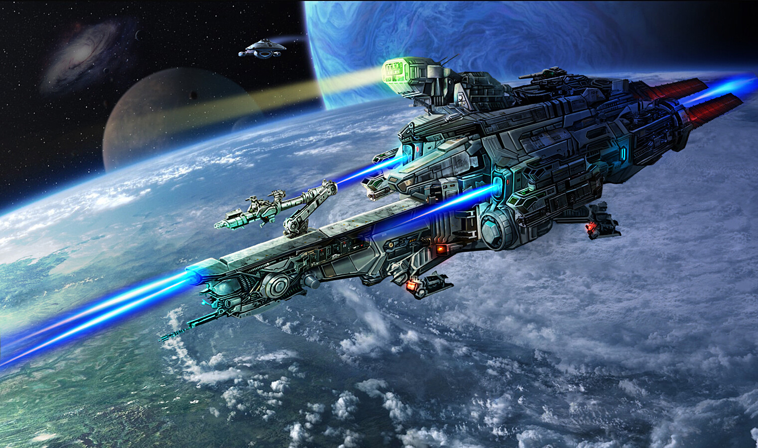 ArtStation - Spaceships Concept Art