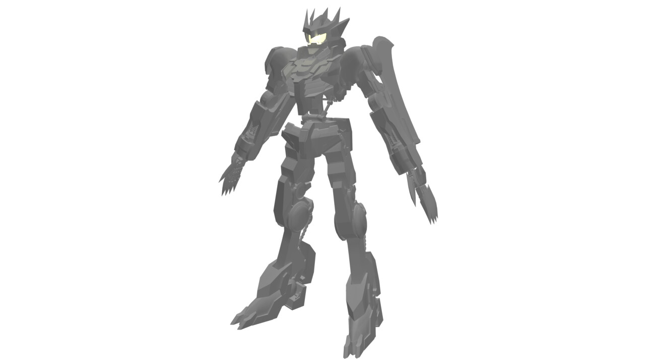 ArtStation - 3D Mech Model - Rexerker