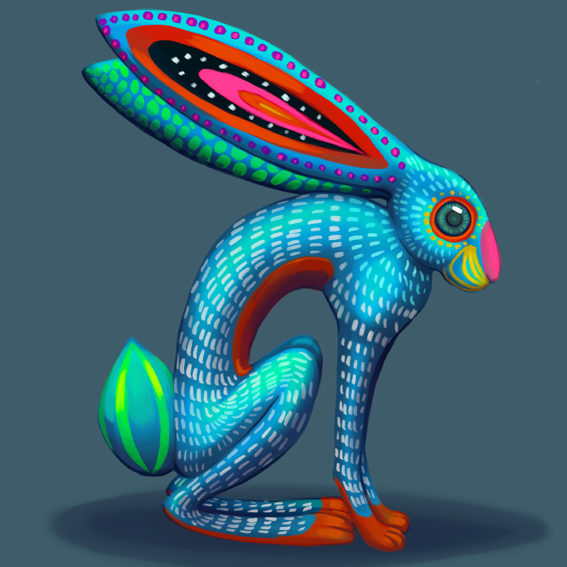 ArtStation - Alebrije rabbit