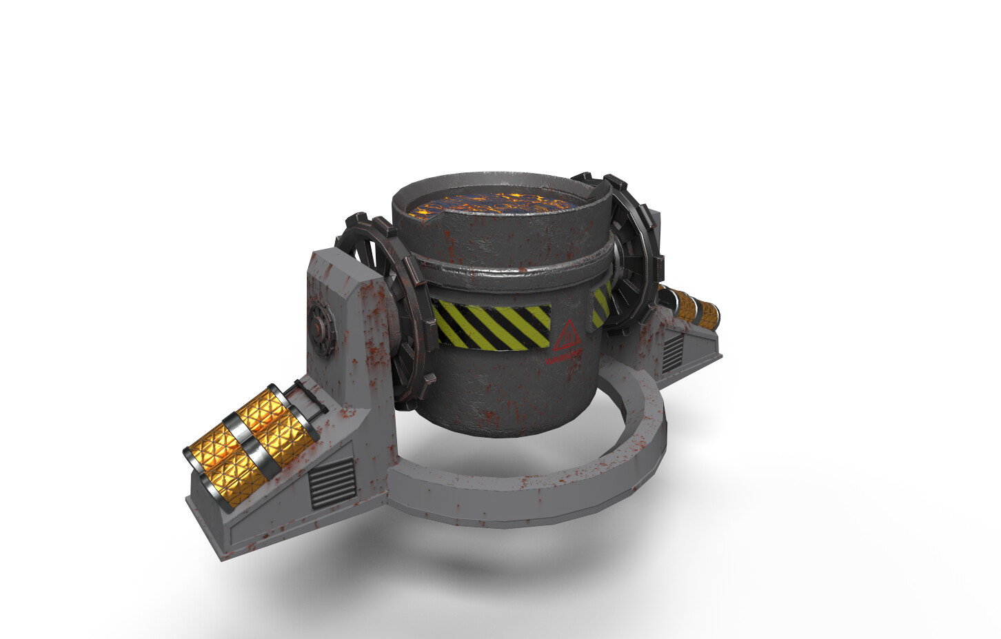 ArtStation - Stylised Metal Smelter