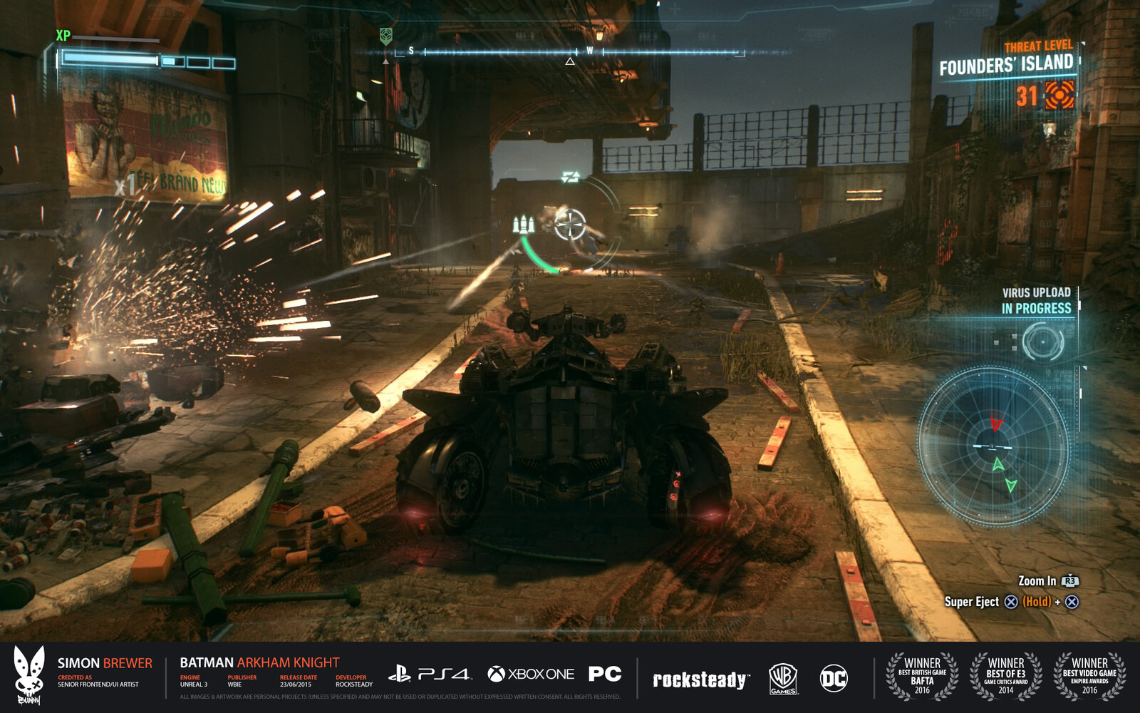 Simon Brewer - Batman: Arkham Knight (2015)