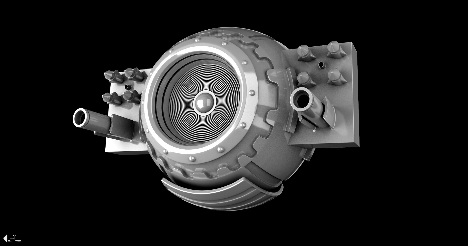 ArtStation - Sci-Fi Space War Bot