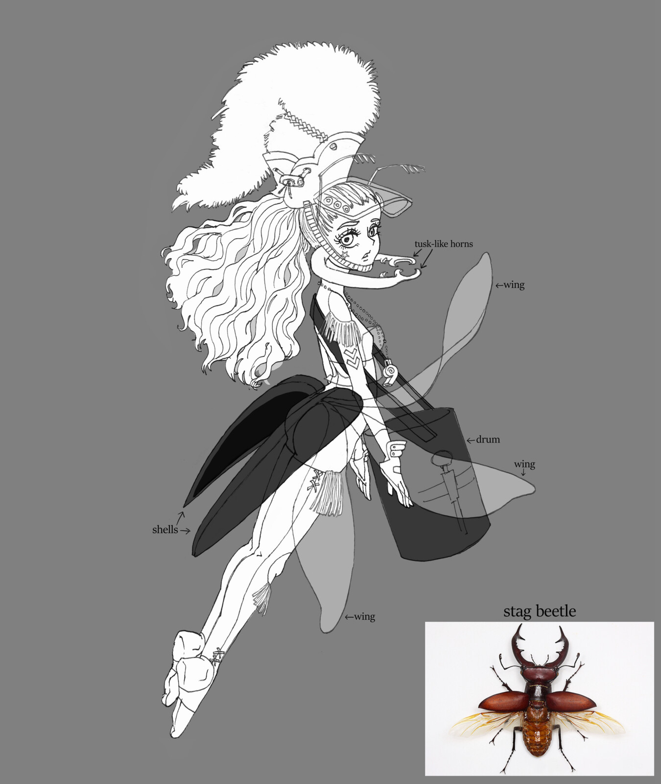 Regina Yeo - Stag Beetle