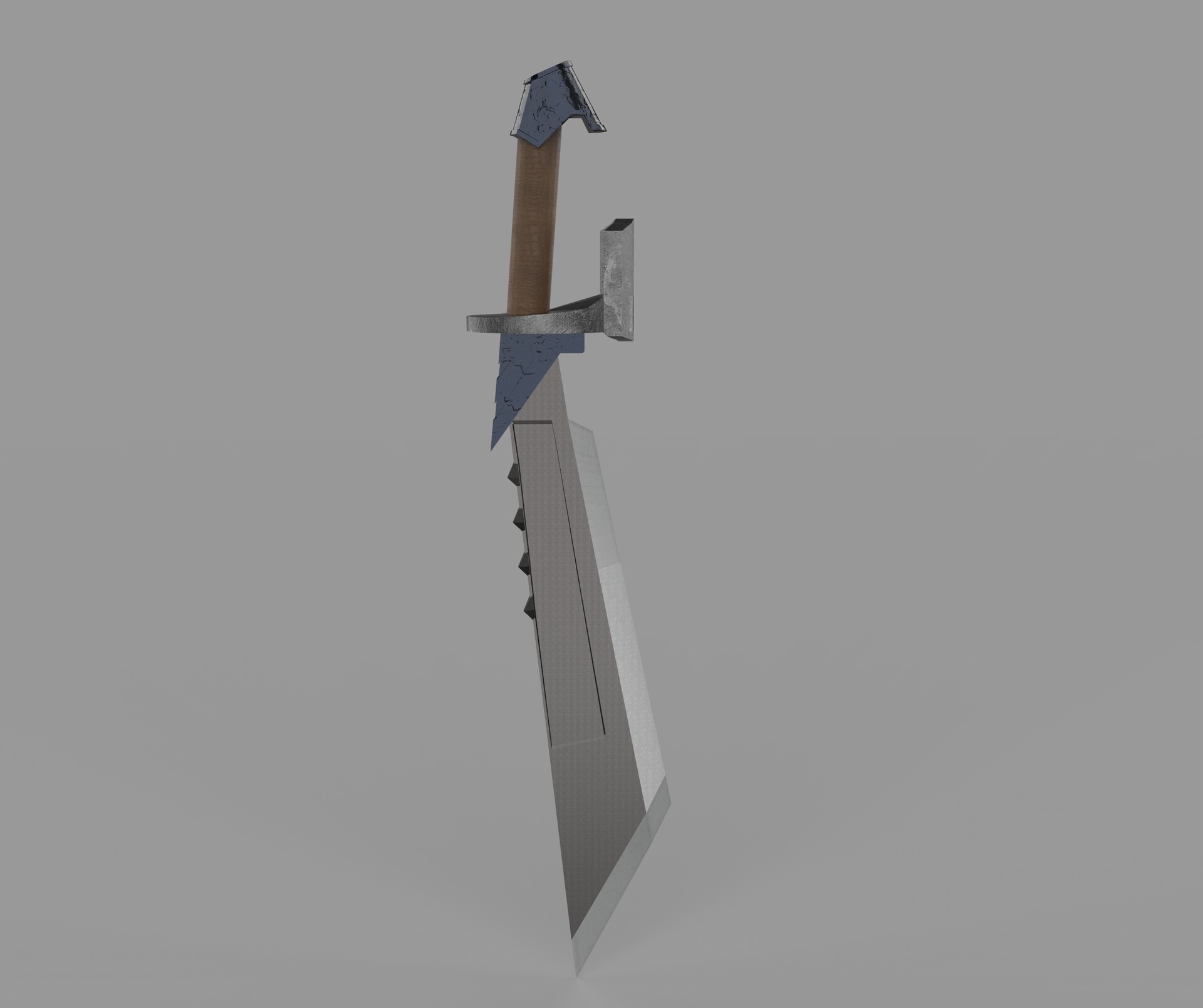 ArtStation - Curved sword modeling training 3