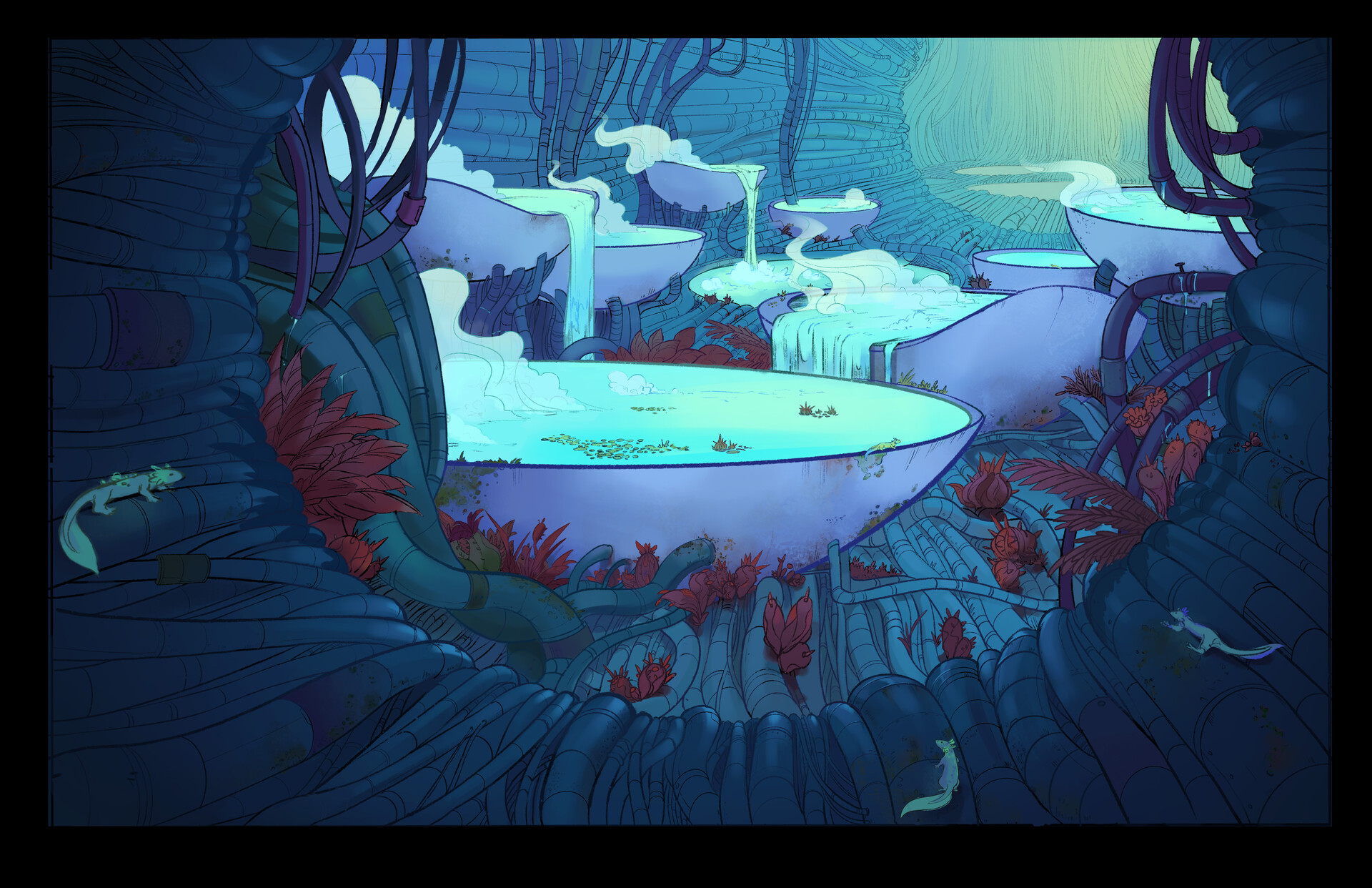 ArtStation - City of Armilla Interior