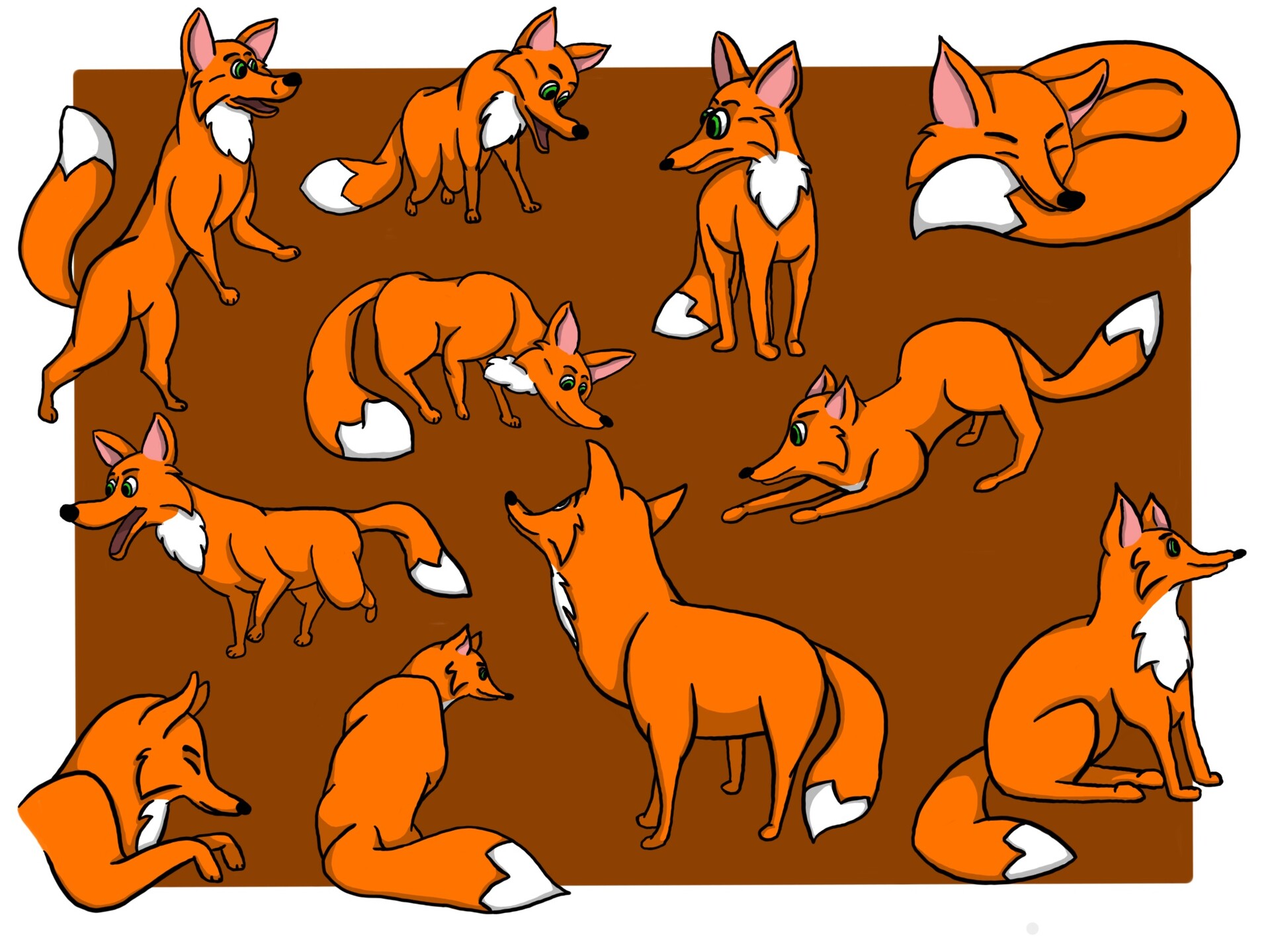 ArtStation - Fox - Character Design Sheets