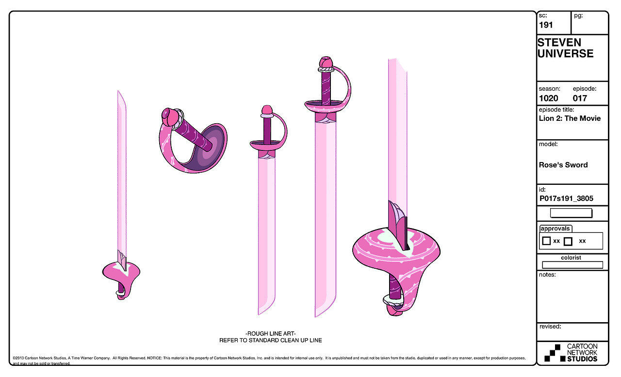 ArtStation - Low poly Rose Quartz Sword