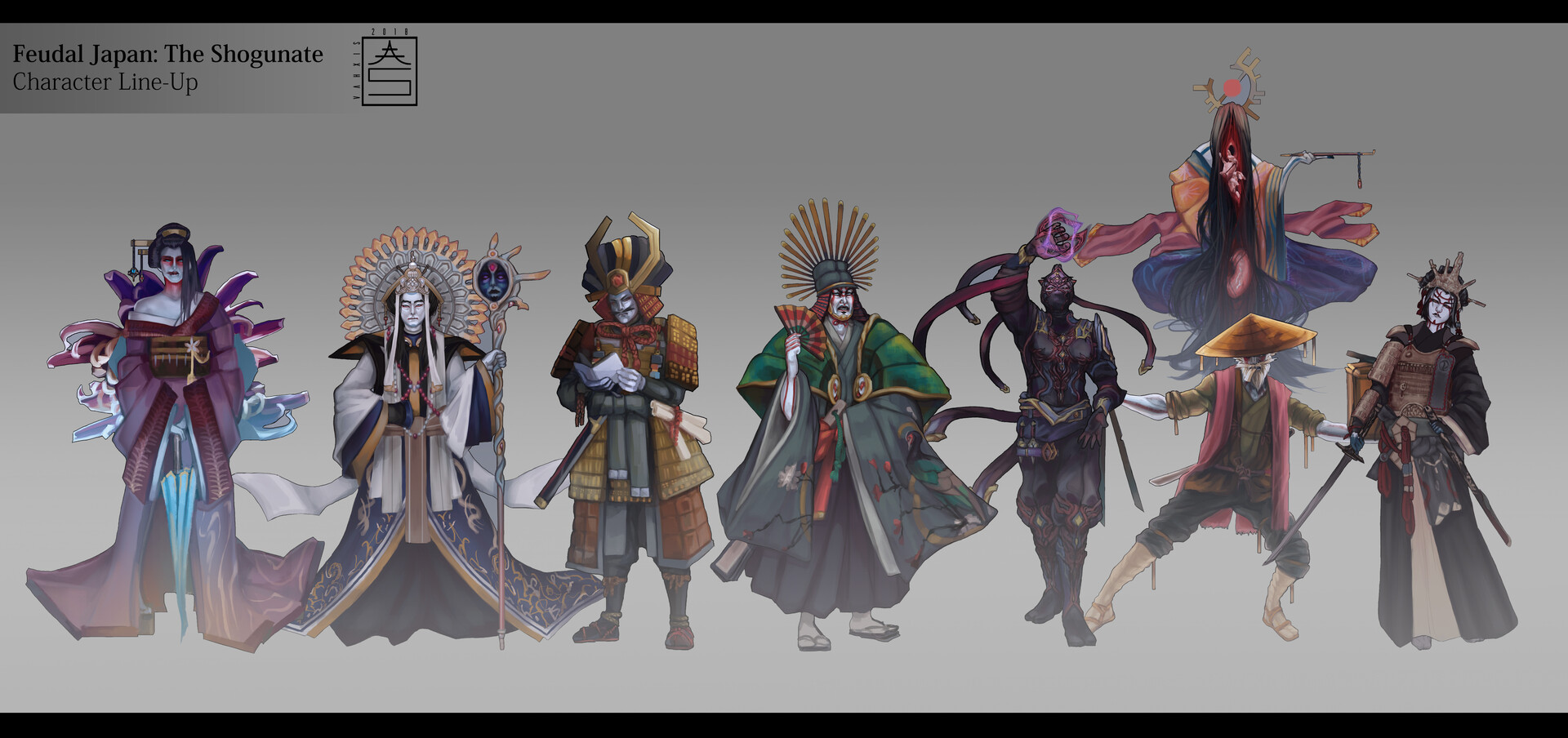 ArtStation - Artstation Challenge 2018 | Feudal Japan: The Shogunate ...