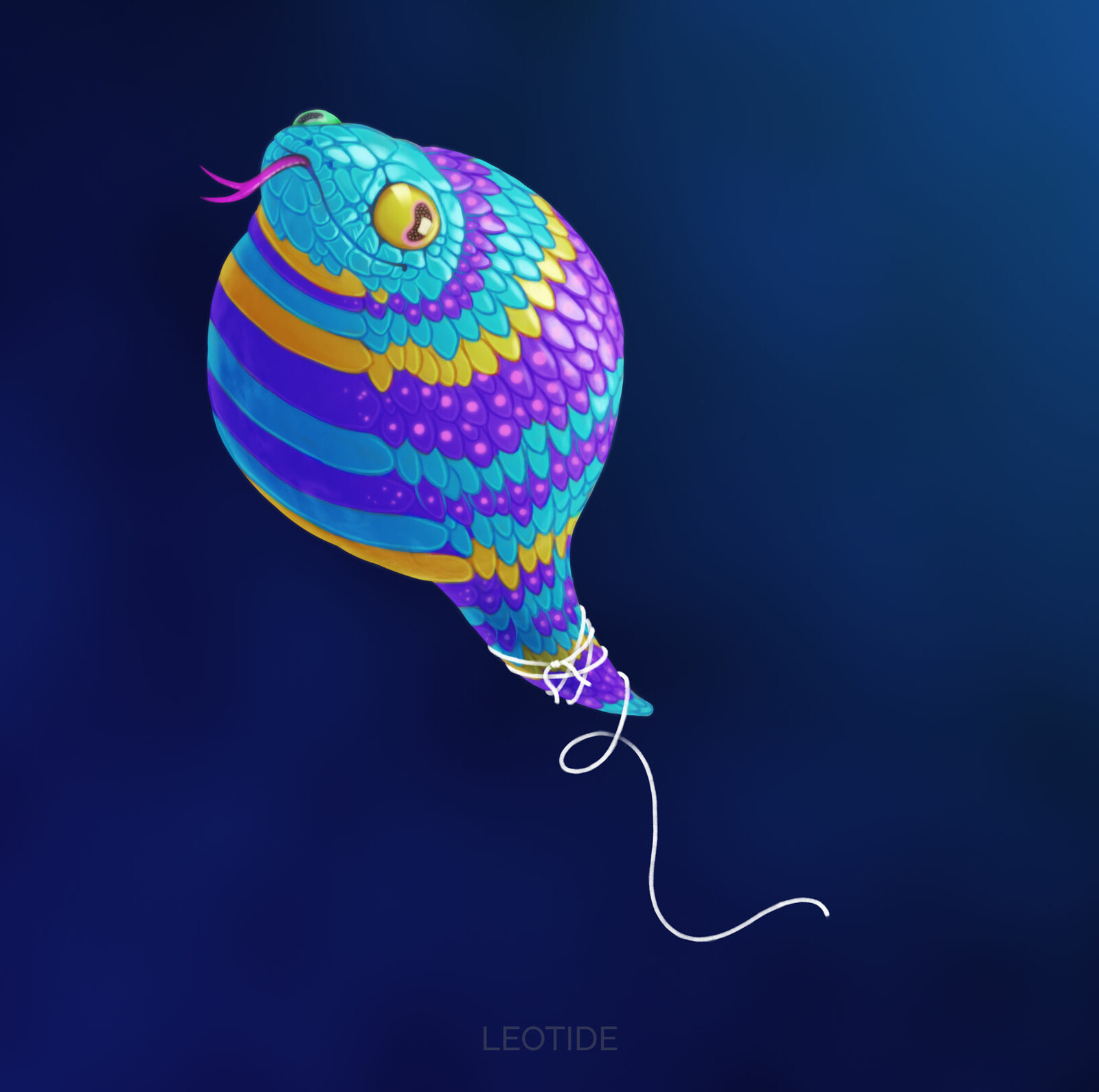 Leonie Herson - Alebrije Milk Snake - CDC