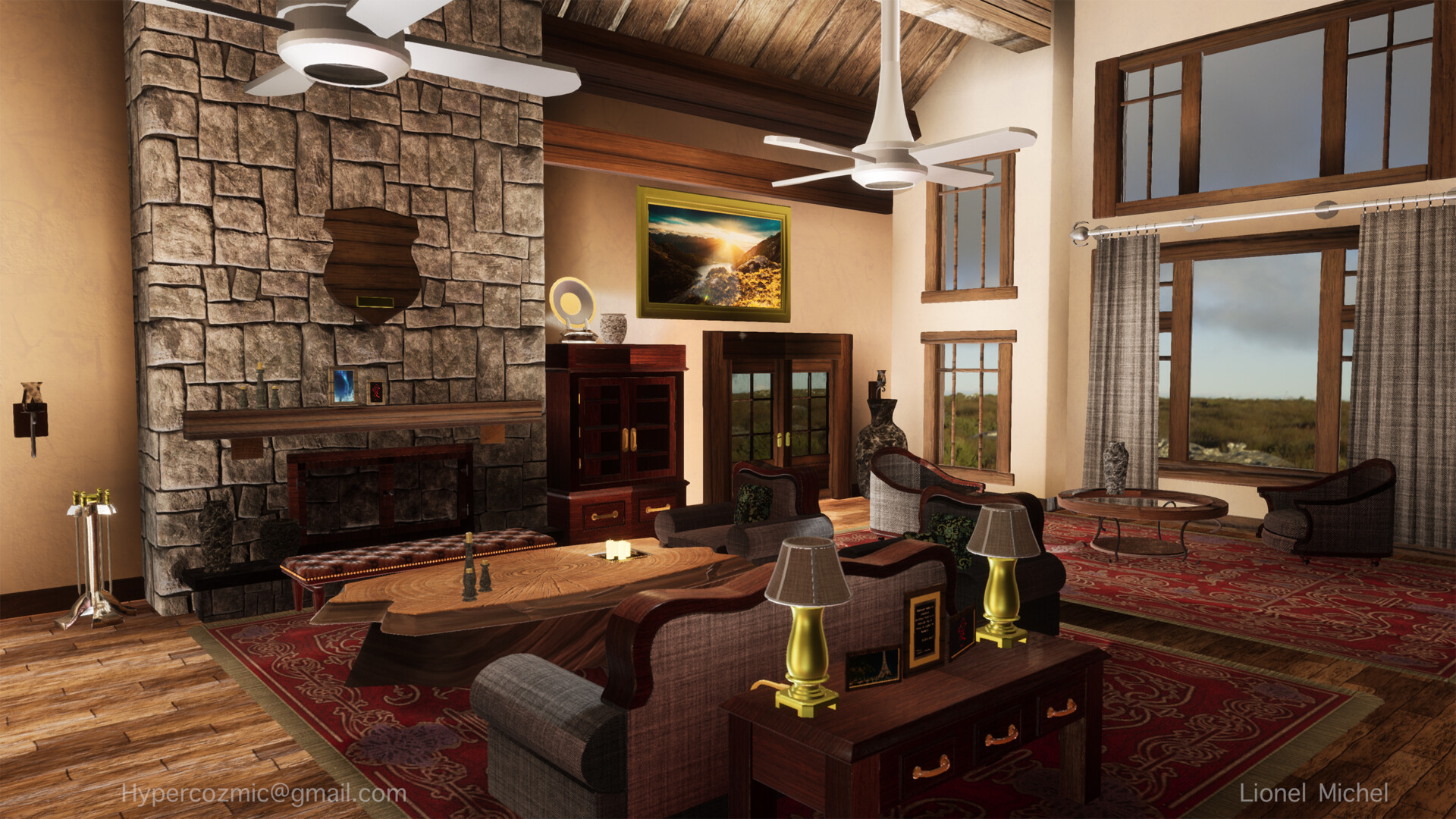 ArtStation - Lodge WIP