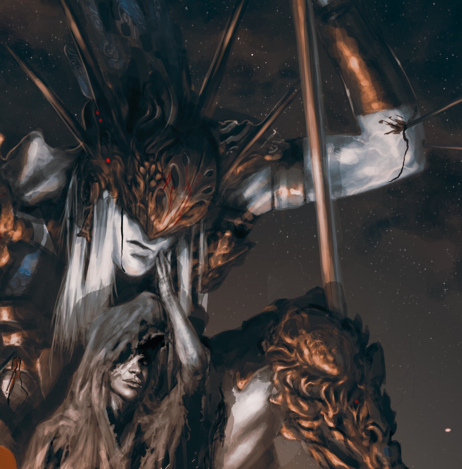 ArtStation - Practice | Fire rituals