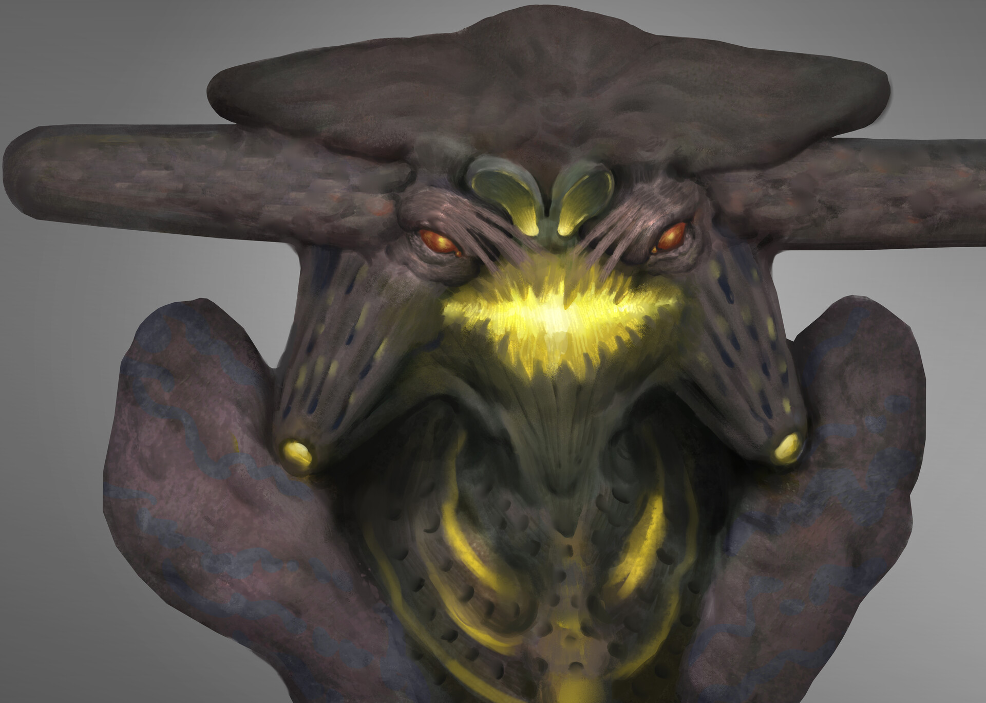 ArtStation - Boss Concept \ acid gas creature