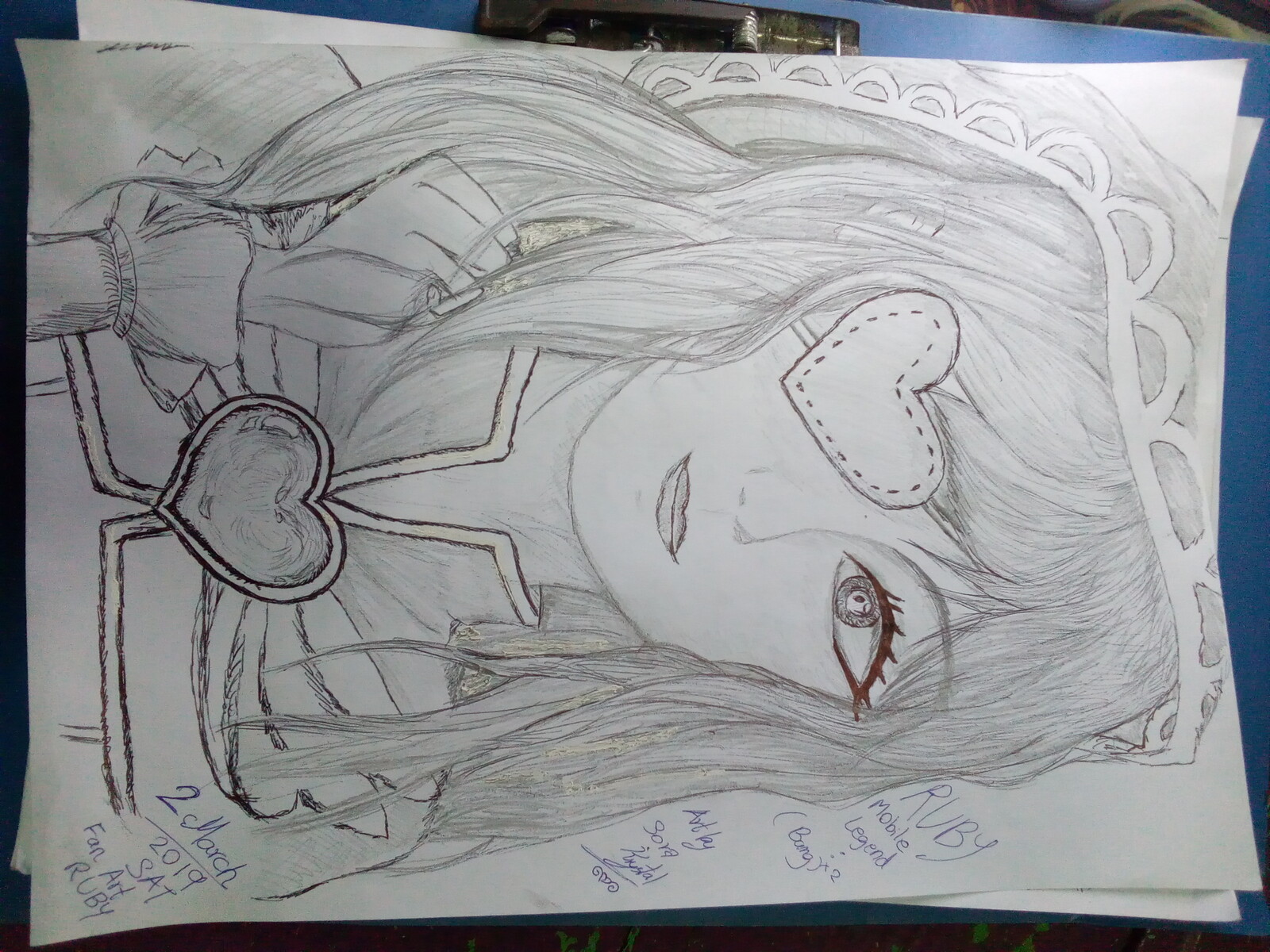 Kyi Pyar Lwin Oo - Drawing Ruby(Mobile Legends : Bang Bang) Fan Art ...